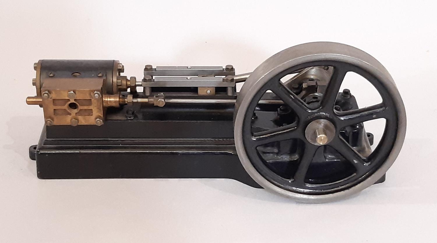 Stationary model of a horizontal steam Mill Engine assembled from ...