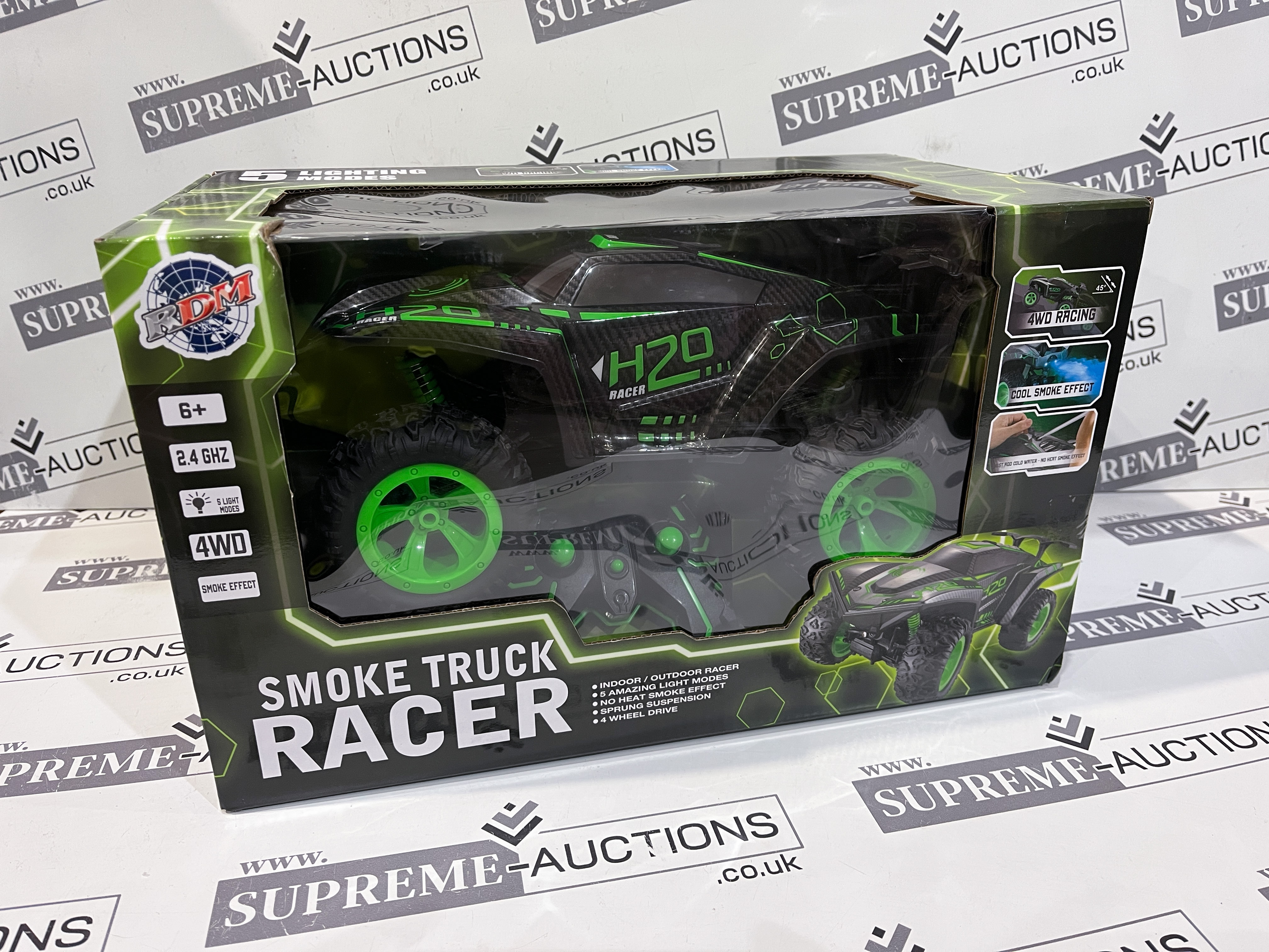 2 X BRAND NEW RDM SMOKE TRUCK RACER RC INDOOR/OUTDOOR RACER, 5 AMAZING ...