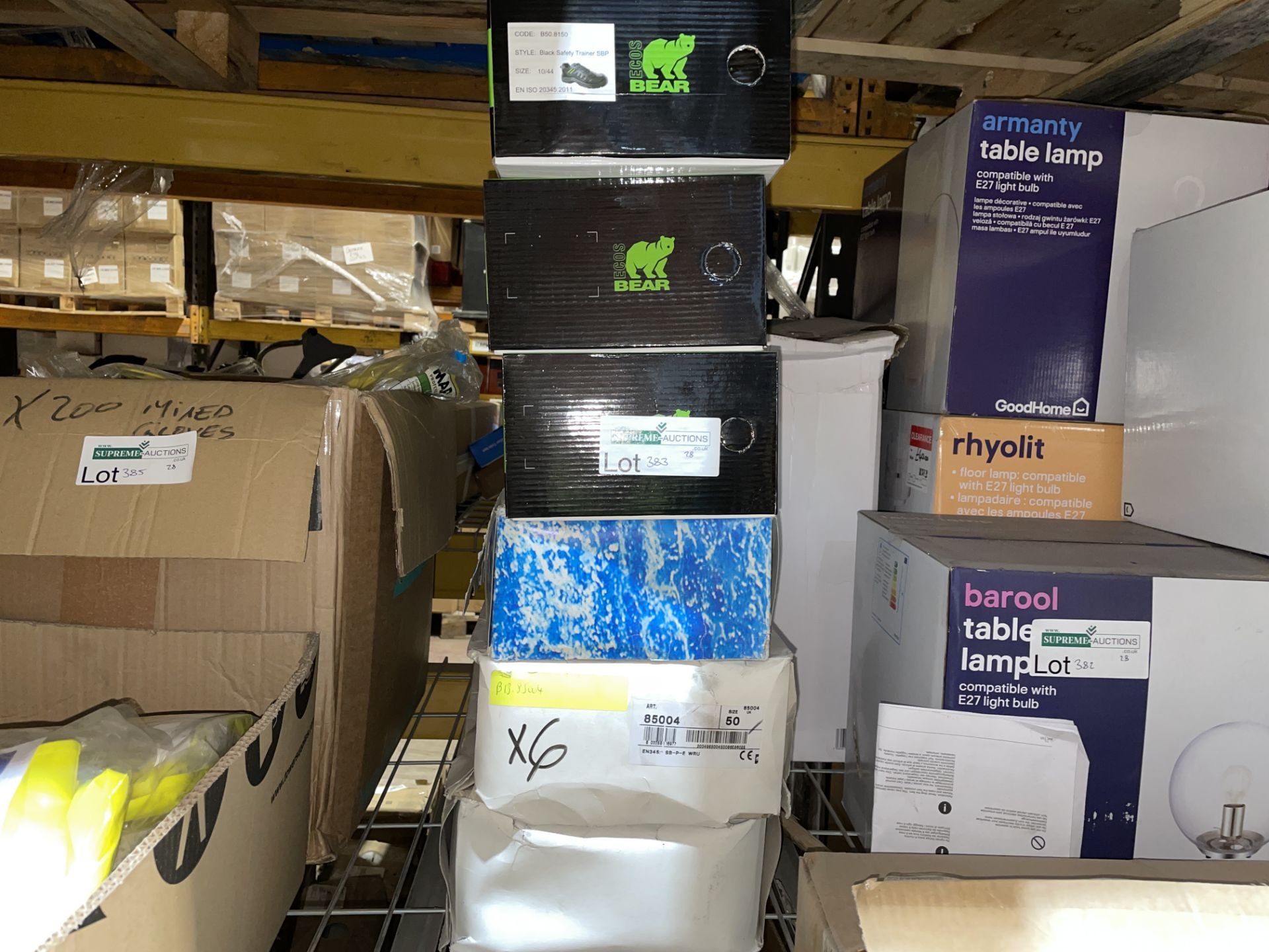 6 X BRAND NEW PAIRS OF PROFESSIONAL WORK BOOTS IN VARIOUS DESIGNS AND ...