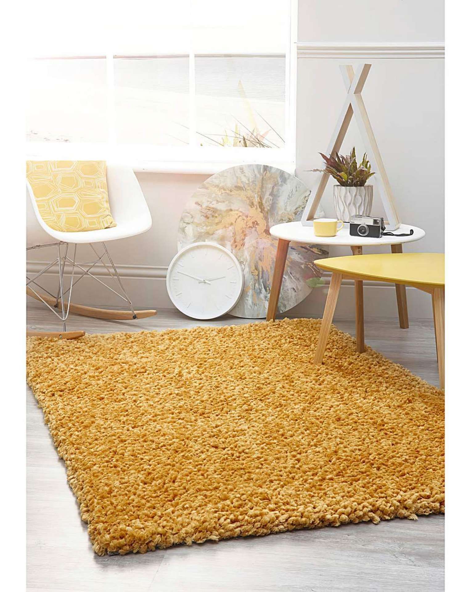 4 X BRAND NEW OCHRE INDULGENCE LUXURY RUGS 67 X 200CM R12-8