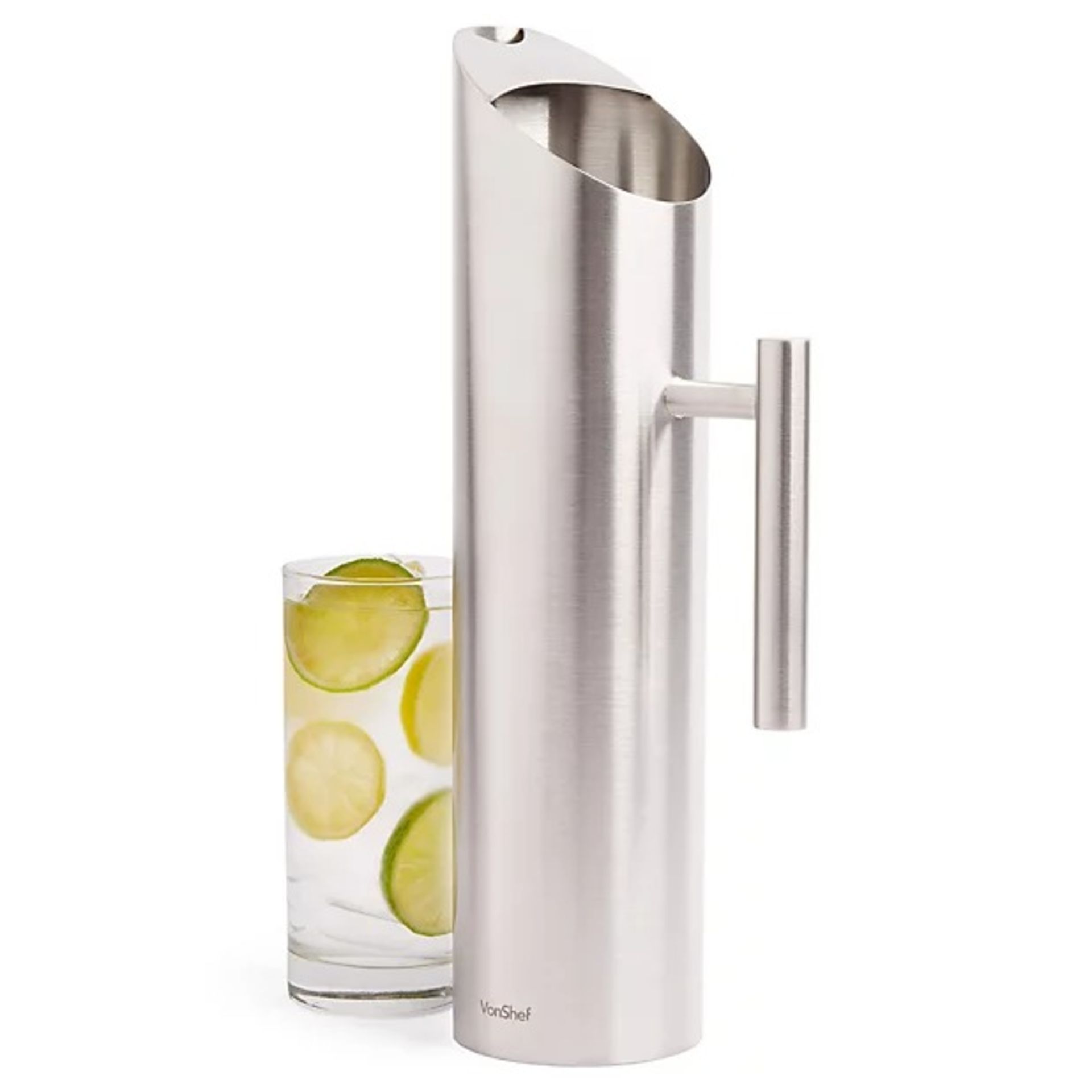 Stainless Steel Water Jug w/ Ice Guard, 1.7L - ER37