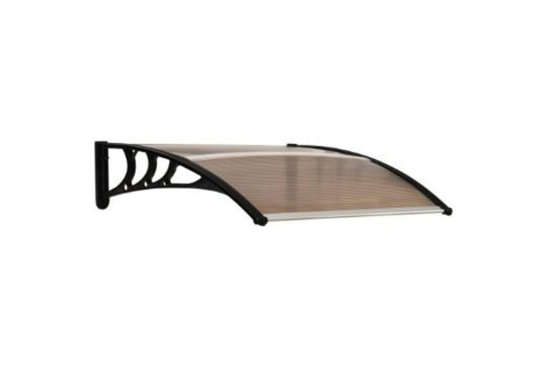Outsunny Outdoo Window Doo Canopy Fixed Awning Poch Patio UV Wate Rain ...