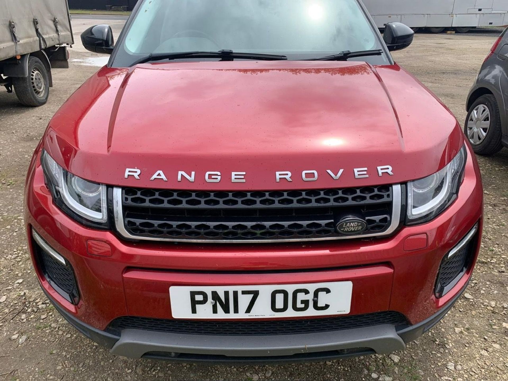 PN17 OGC LAND ROVER RANGE ROVER EVOQUE Red Diesel First Registration ...