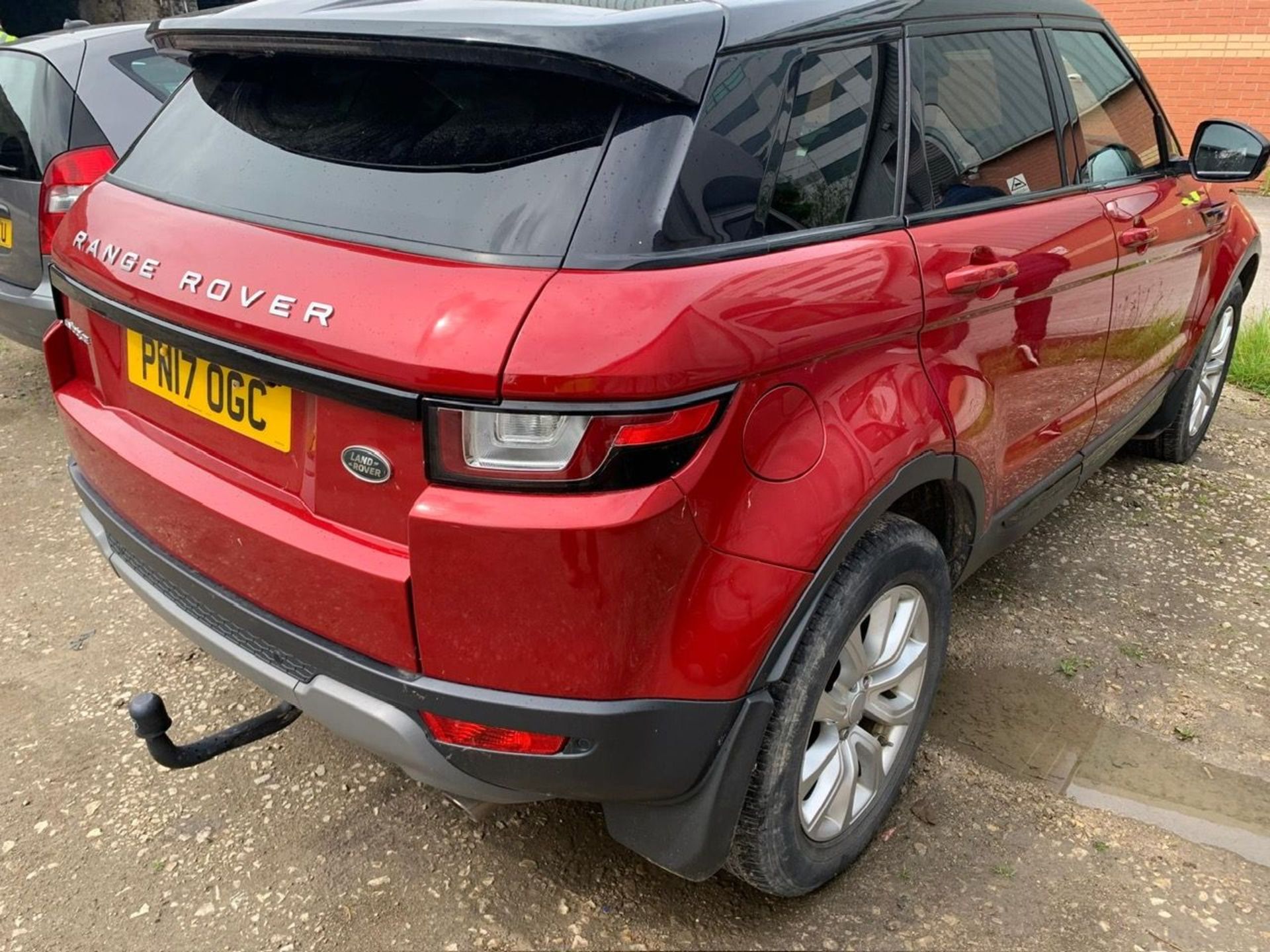PN17 OGC LAND ROVER RANGE ROVER EVOQUE Red Diesel First Registration ...