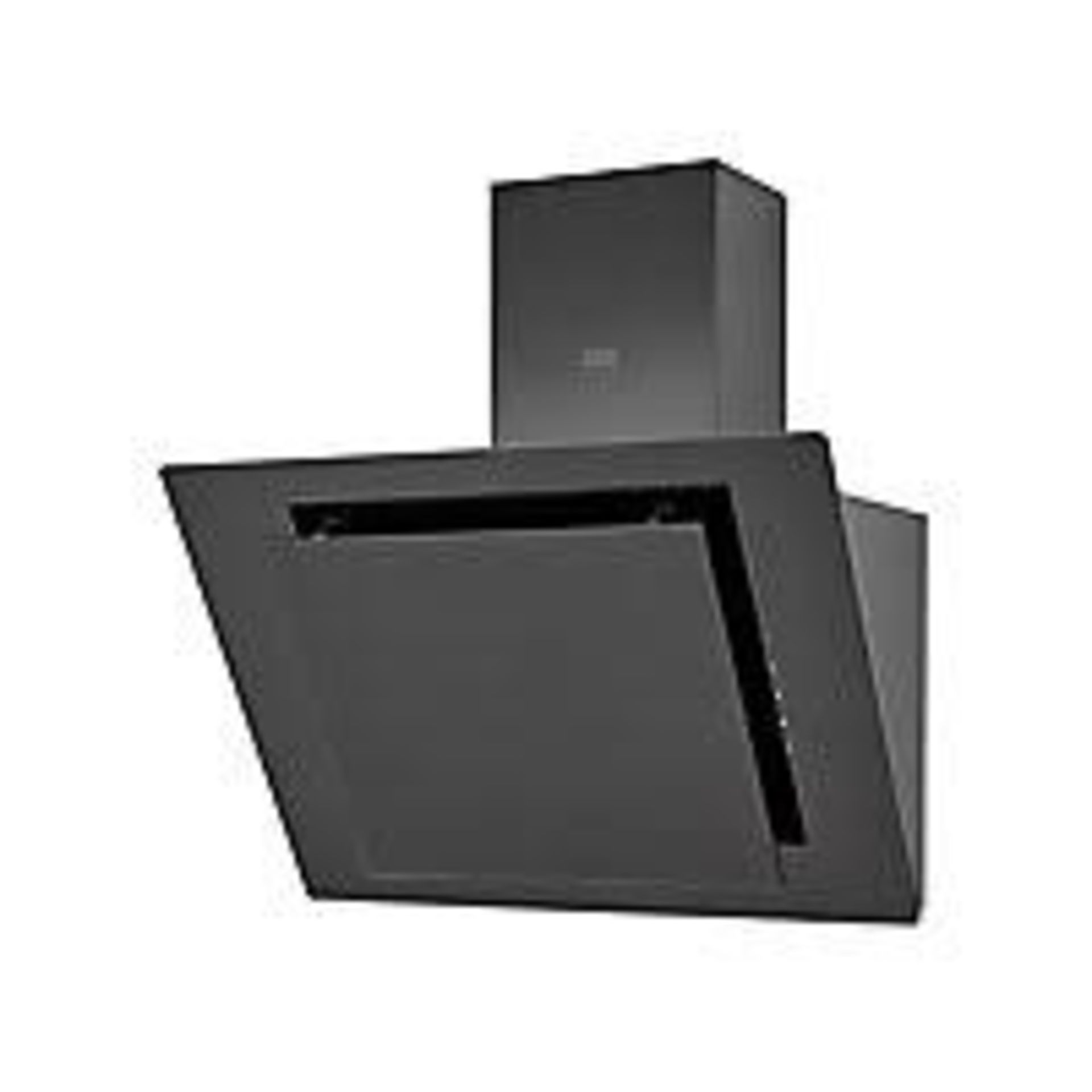 Cooke & Lewis CLAGB60 Glass Angled Cooker hood (W)60cm. -R14.14.