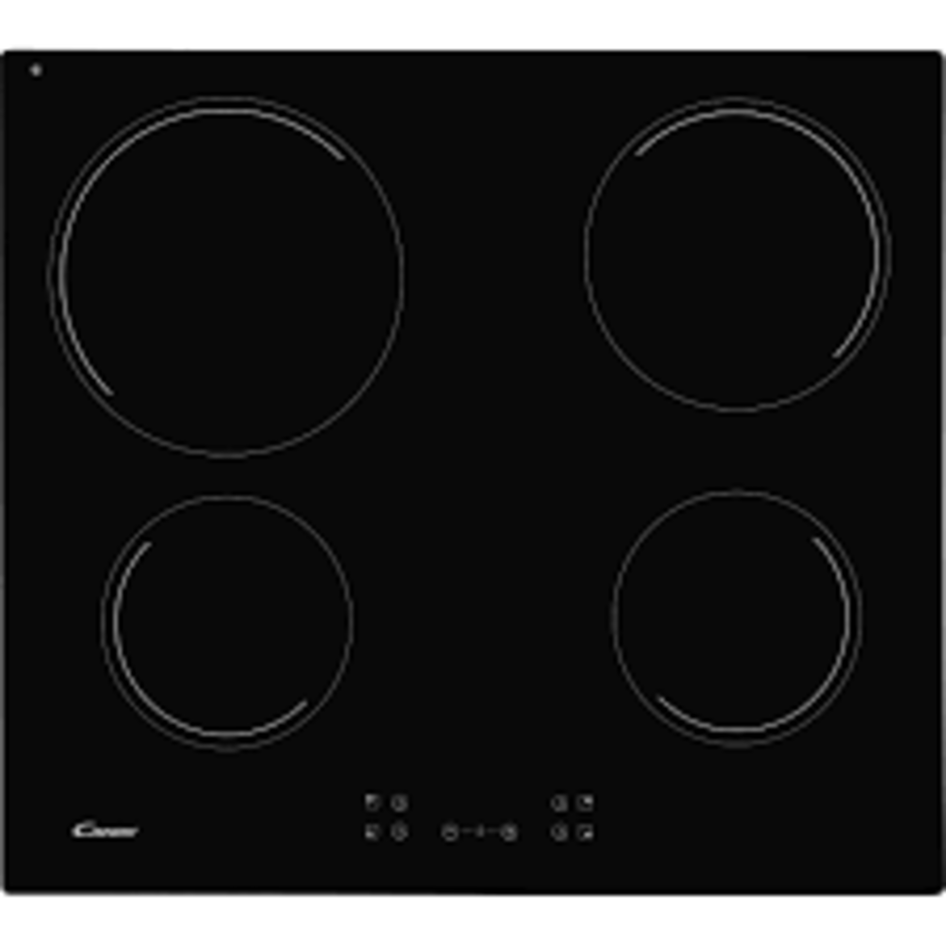 Candy CH64CCB 59cm Ceramic Hob - Black. - R14.15.