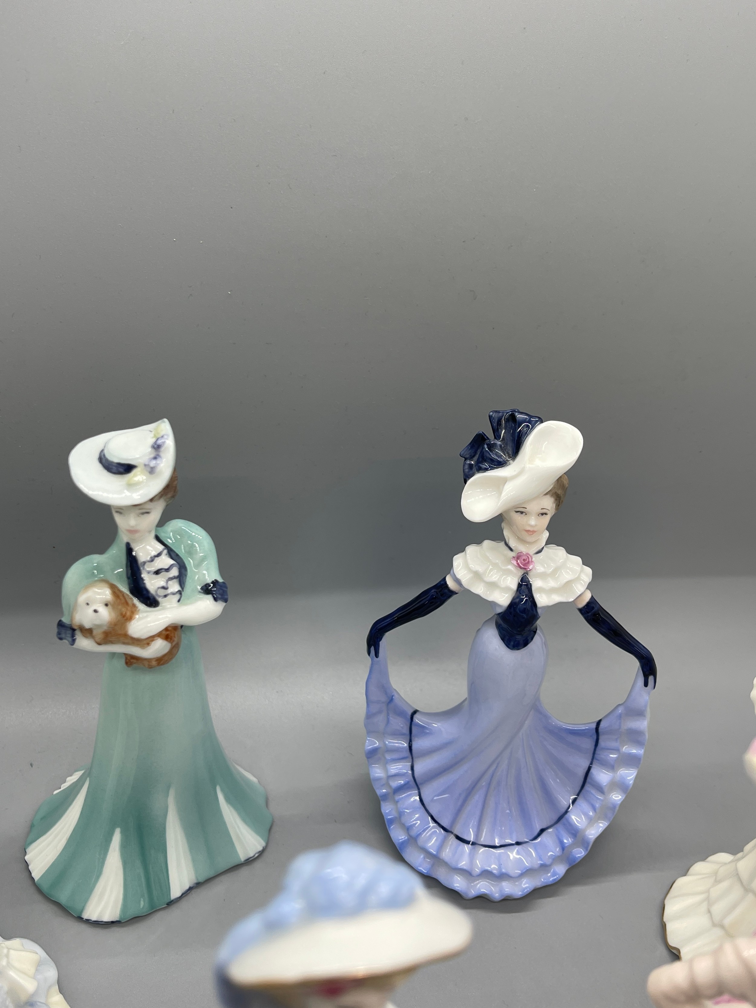 Set of 6 coalport lady figures includes Lady Grace, Lady Helen, Lady ...