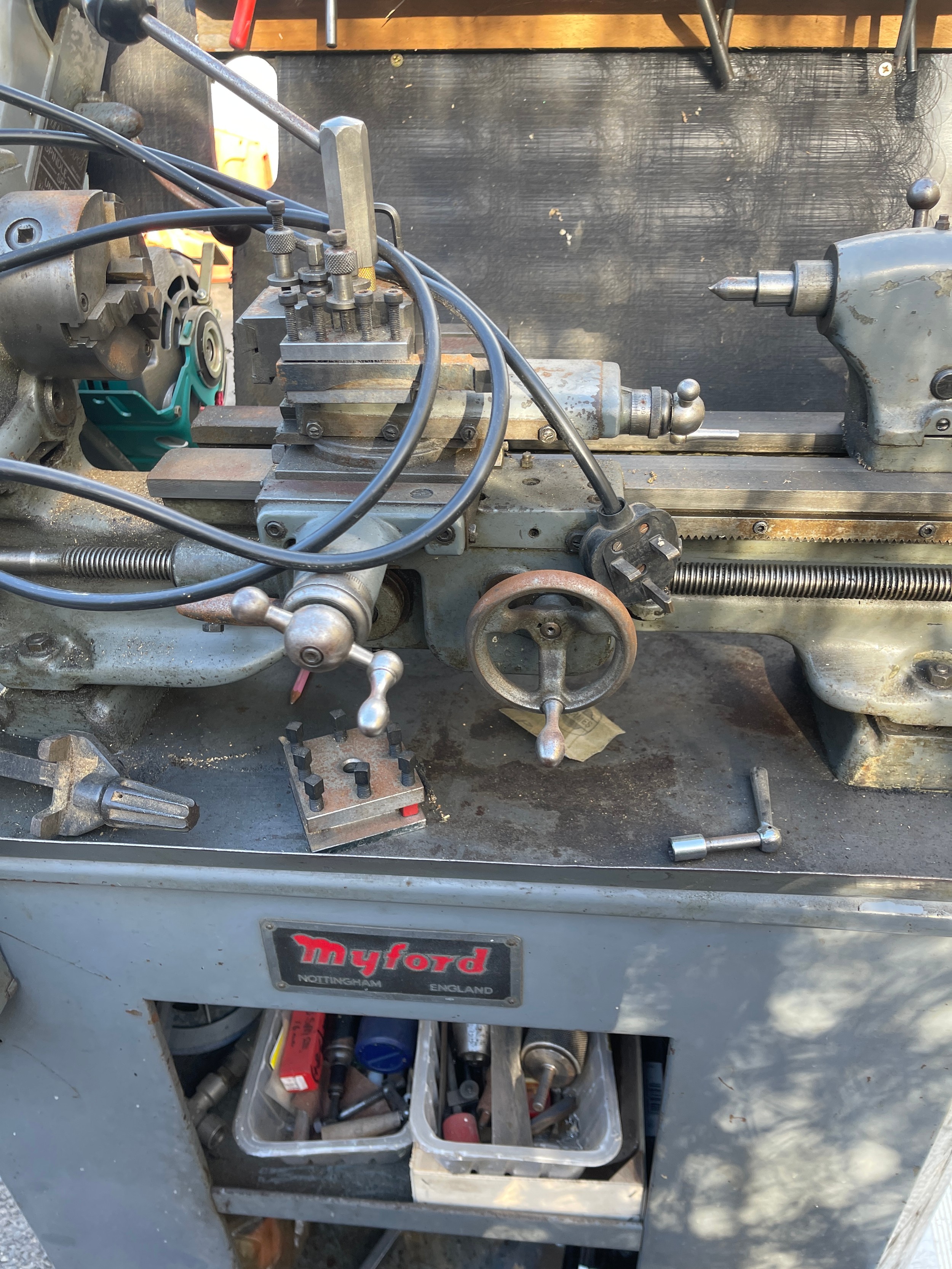 Myford Super 7 lathe