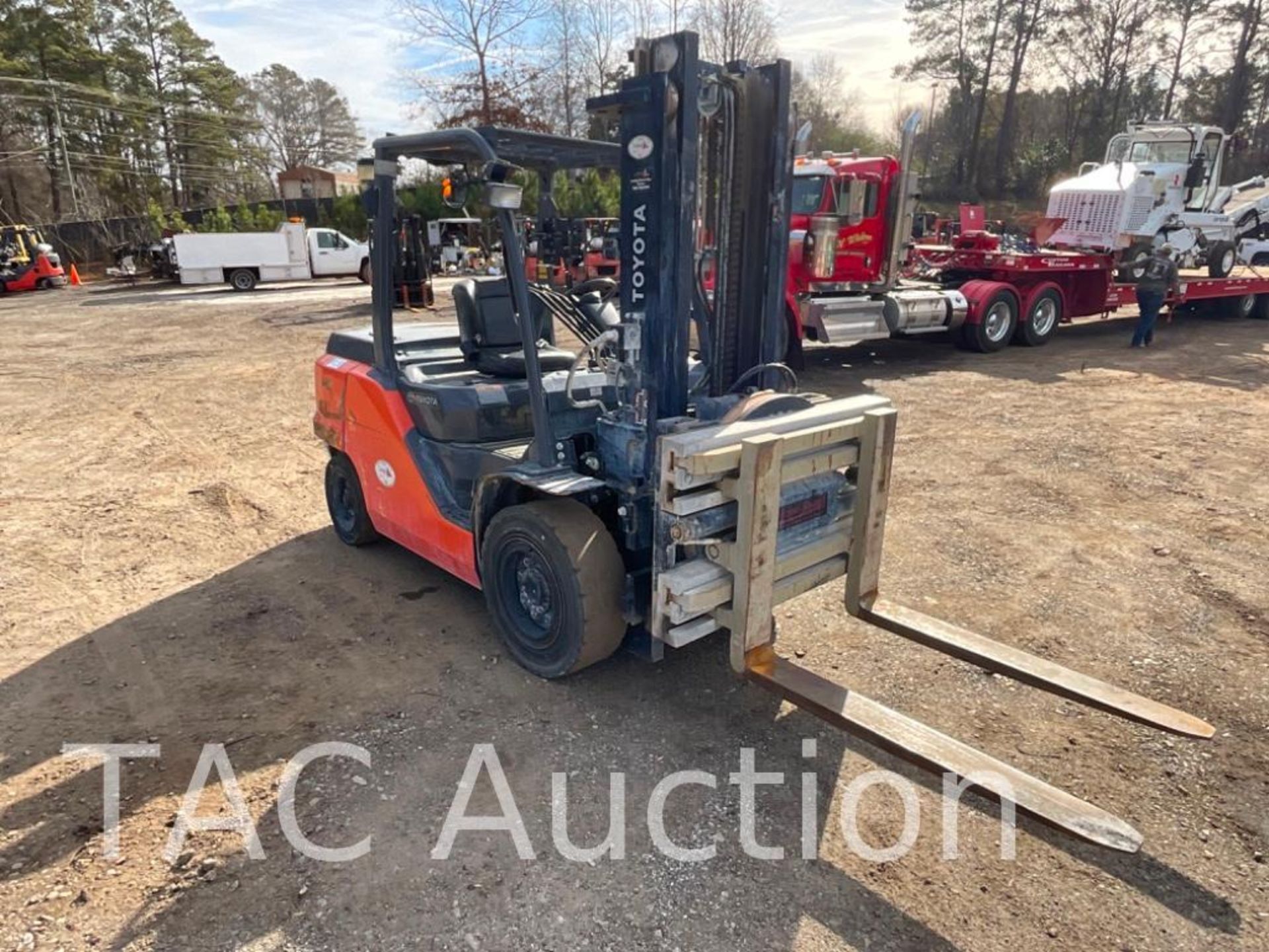 2018 Toyota 8FD45U Diesel 9,000lb Forklift Location: Near Dallas, GA ...