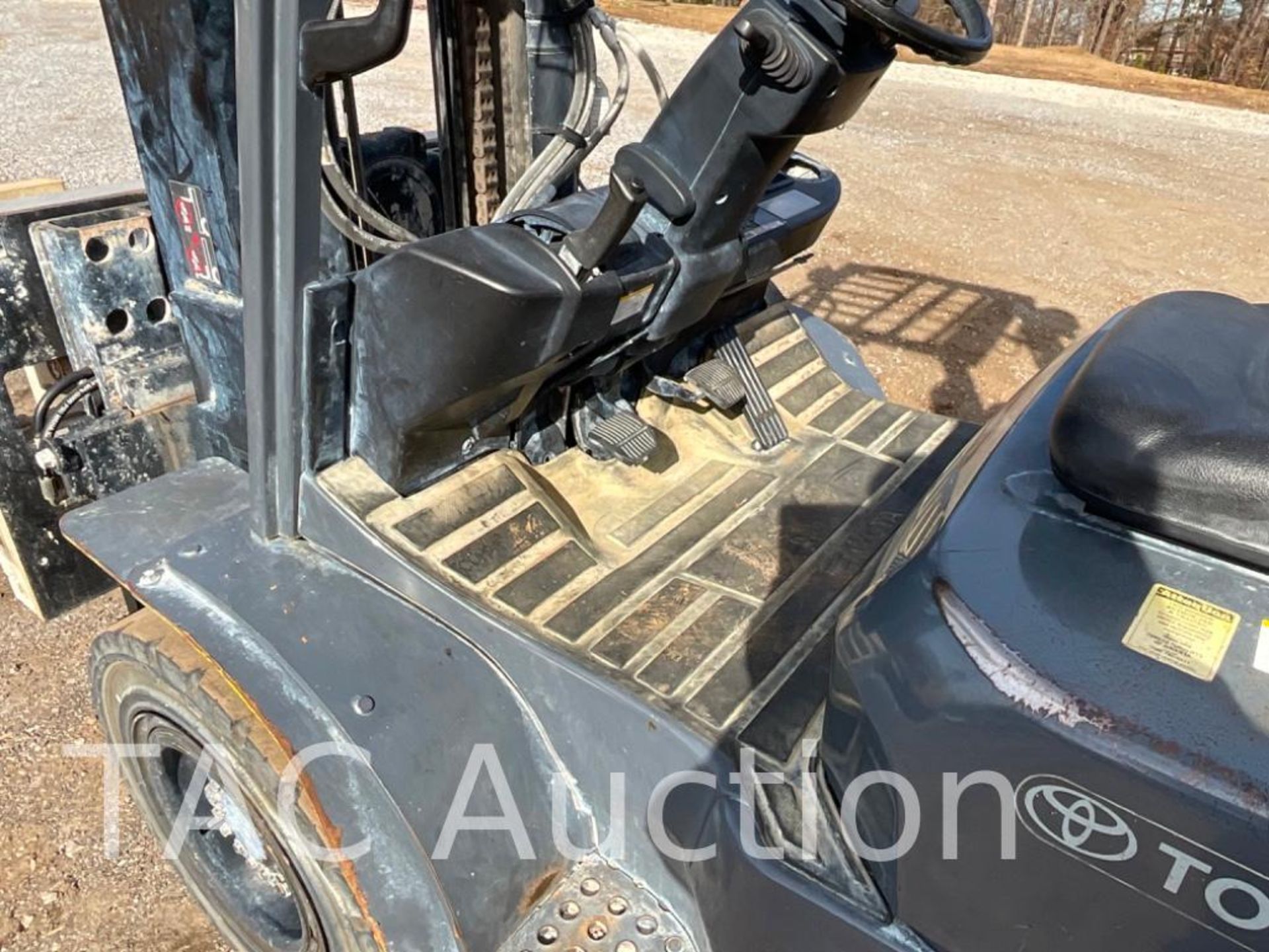 2018 Toyota 8FD45U Diesel 9,000lb Forklift Location: Near Dallas, GA ...