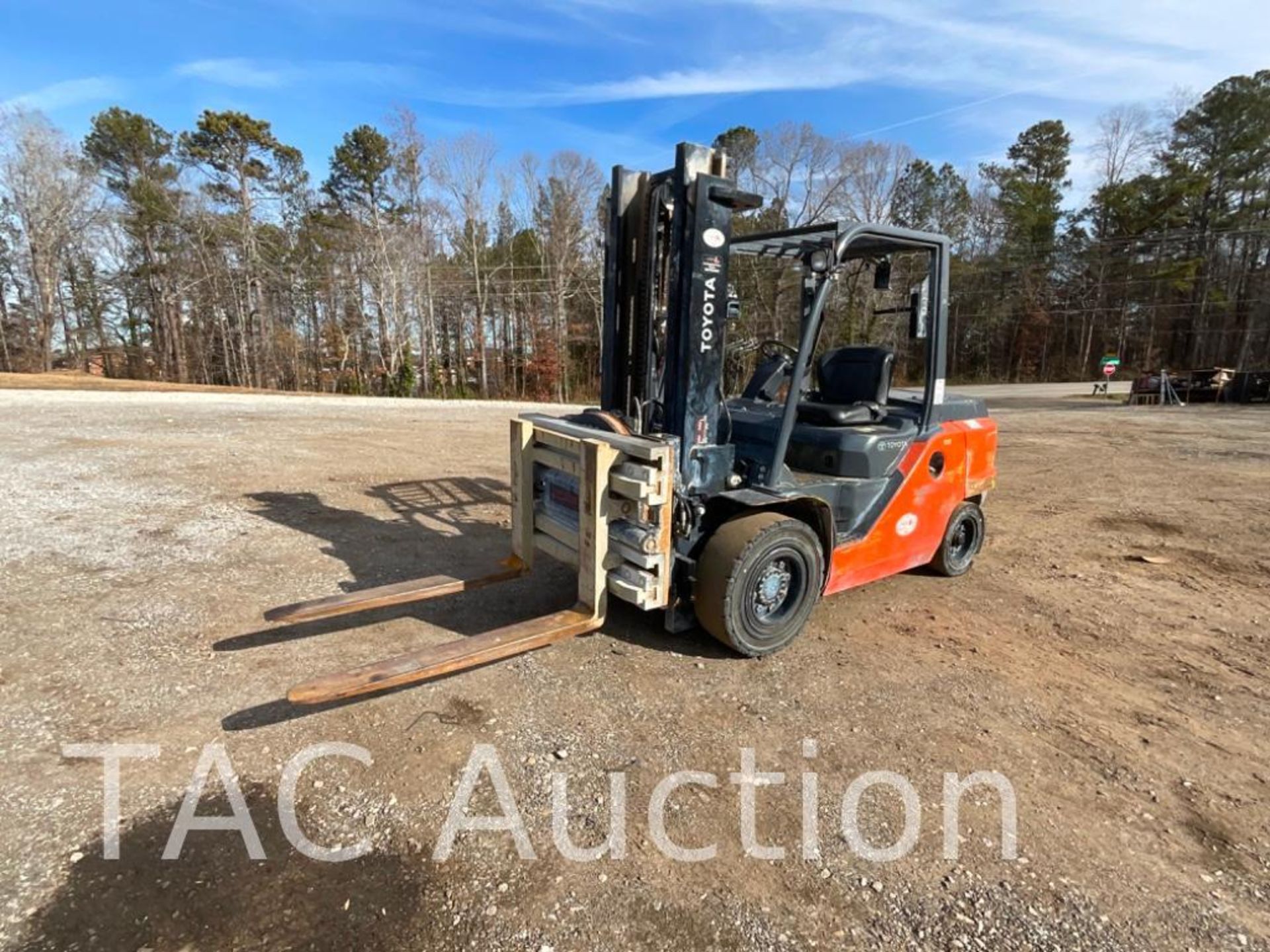 2018 Toyota 8FD45U Diesel 9,000lb Forklift Location: Near Dallas, GA ...