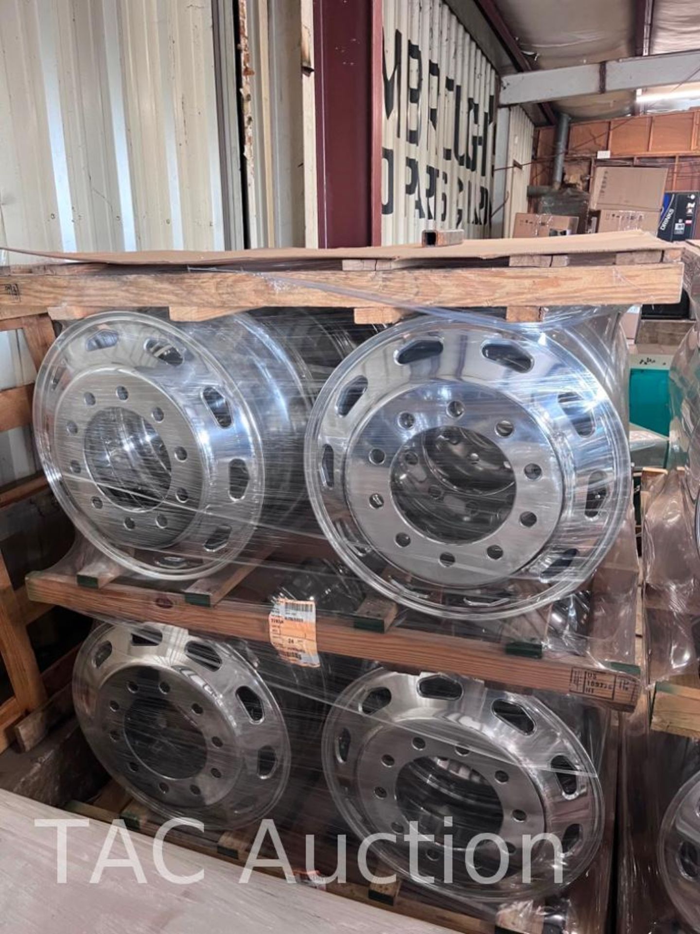 New (8) Accuride Aluminum Wheels 8.25 X 22.5 Location: Near Muscle ...