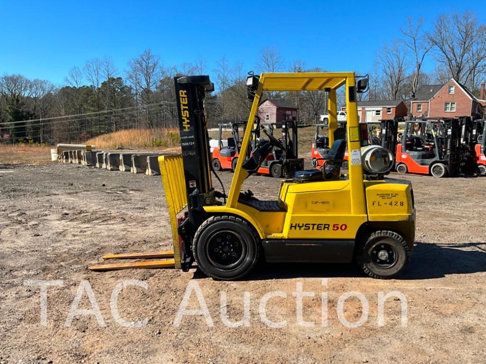 2010 Hyster H50XM 5000lb Forklift Location: Near Dallas, GA Stock ...