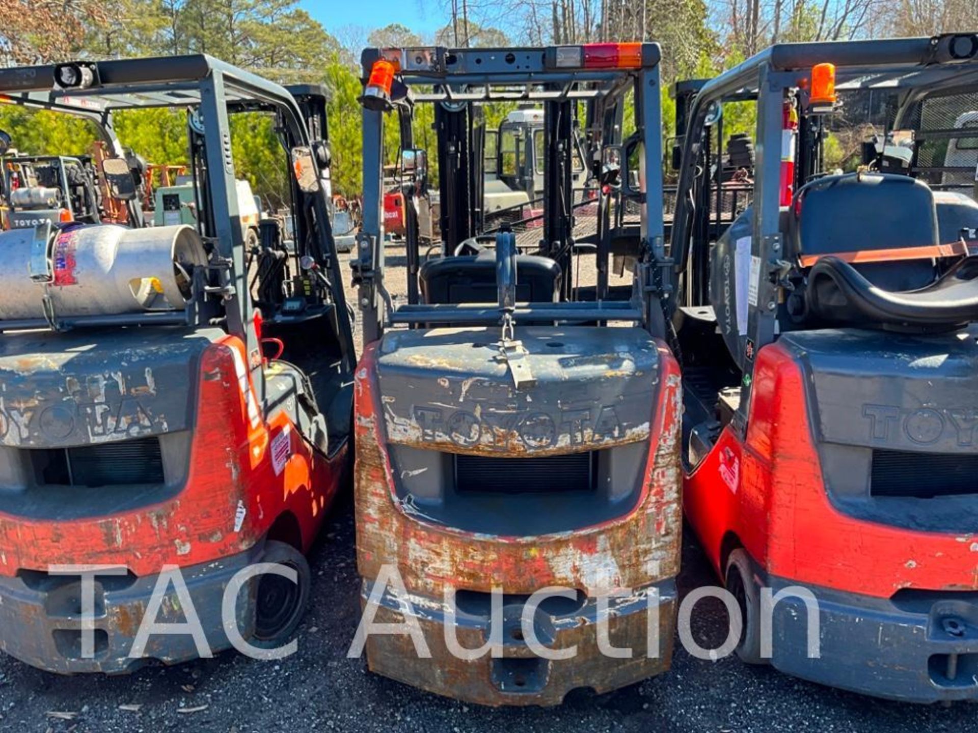 2015 Toyota 8FGCU30 6000lb Forklift Location: Near Dallas, GA Stock ...