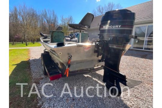 1989 Bass Tracker 17ft Bass Boat W/ Trailer Location: Near Huntsville ...