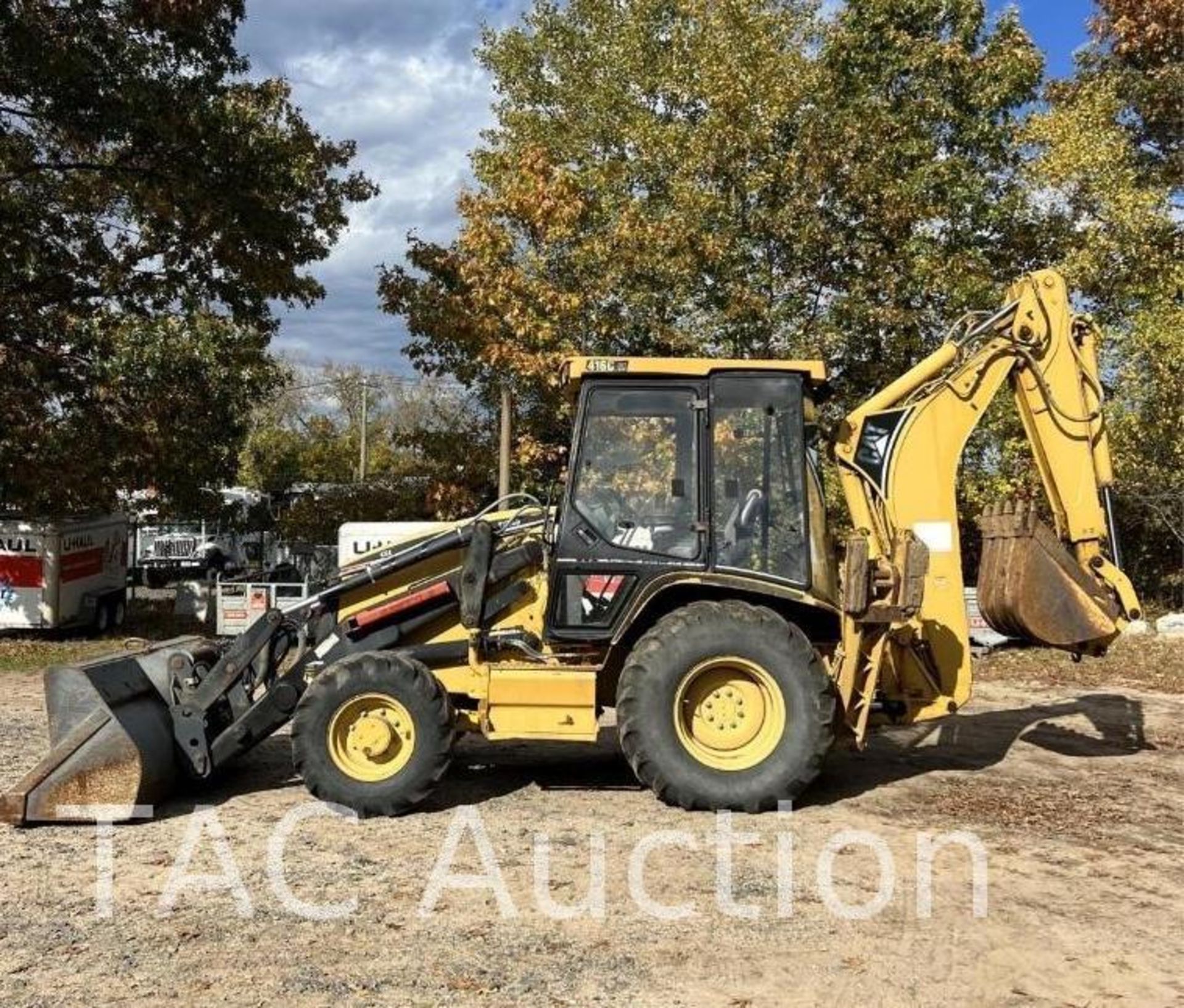 1999 Caterpillar 416C 4x4 Backhoe Loader Location: Near Windsor Lock ...