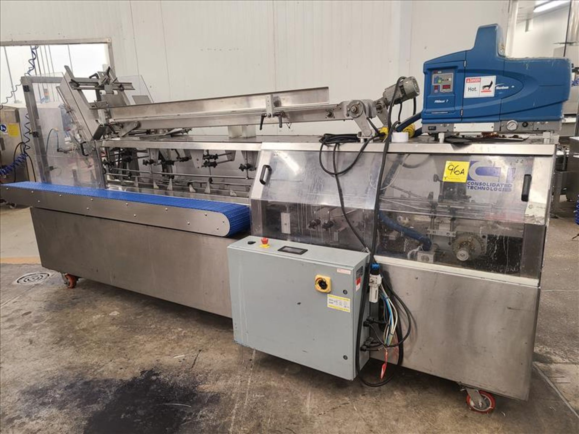Consolidated Technologies Cartoner, mod. HC-120, ser. no. 6124, 208 ...