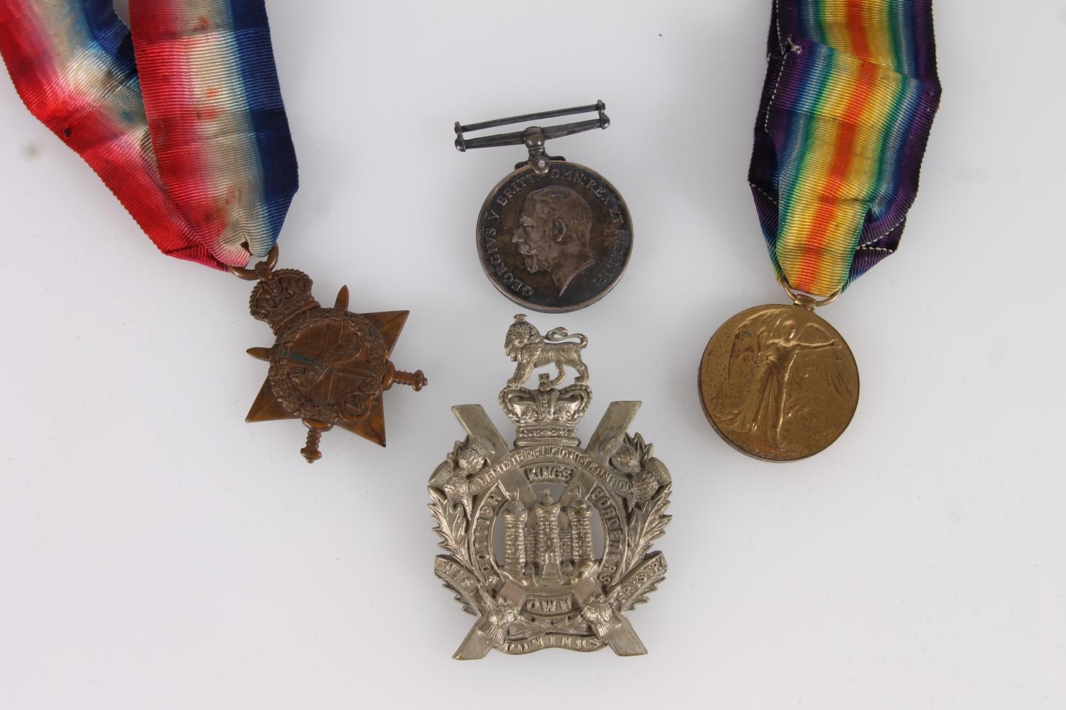 Medals of 7316 Private R Murray of the Kings Own Scottish Borderers ...
