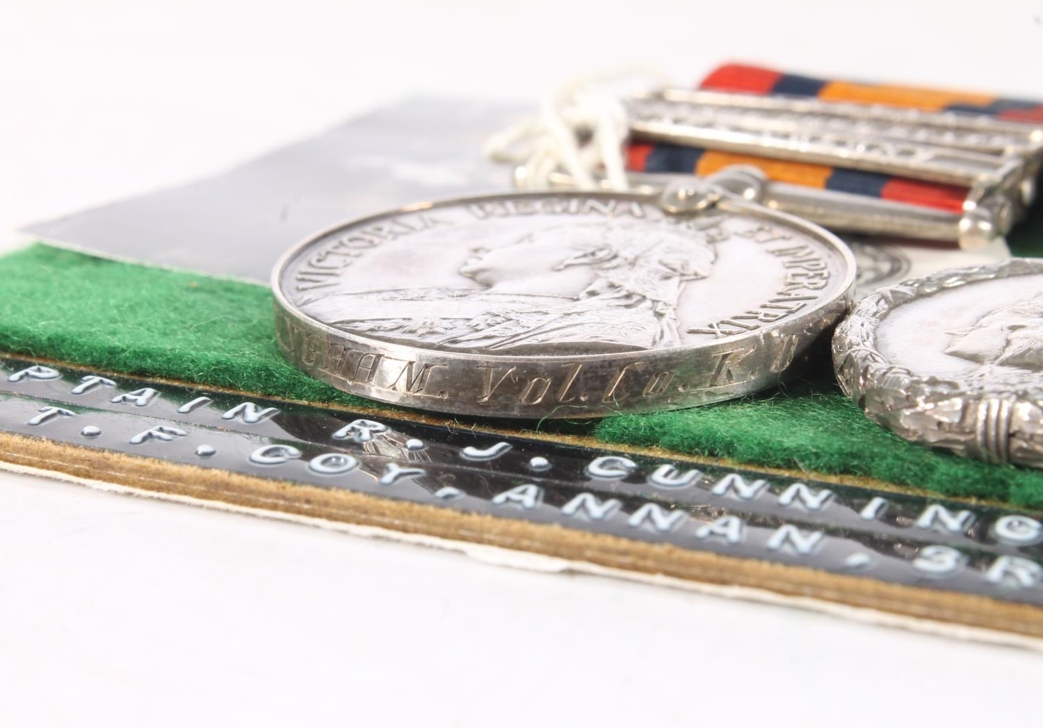 Medals of Captain R J Cunningham of the 5th Battalion Kings Own ...