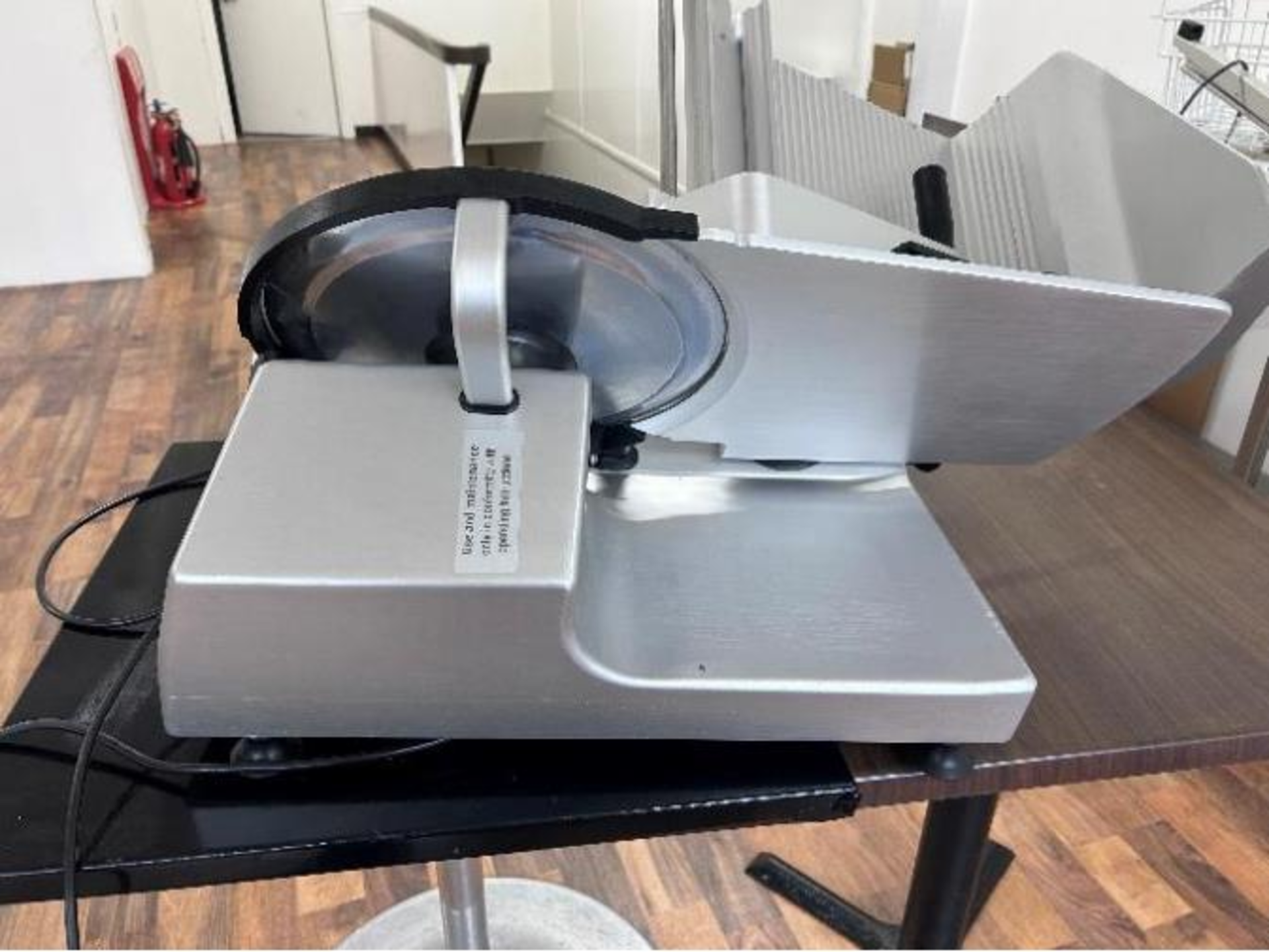 1 x Bizerba table-top slicer. Located in South Tyneside, UK. Lift Out ...