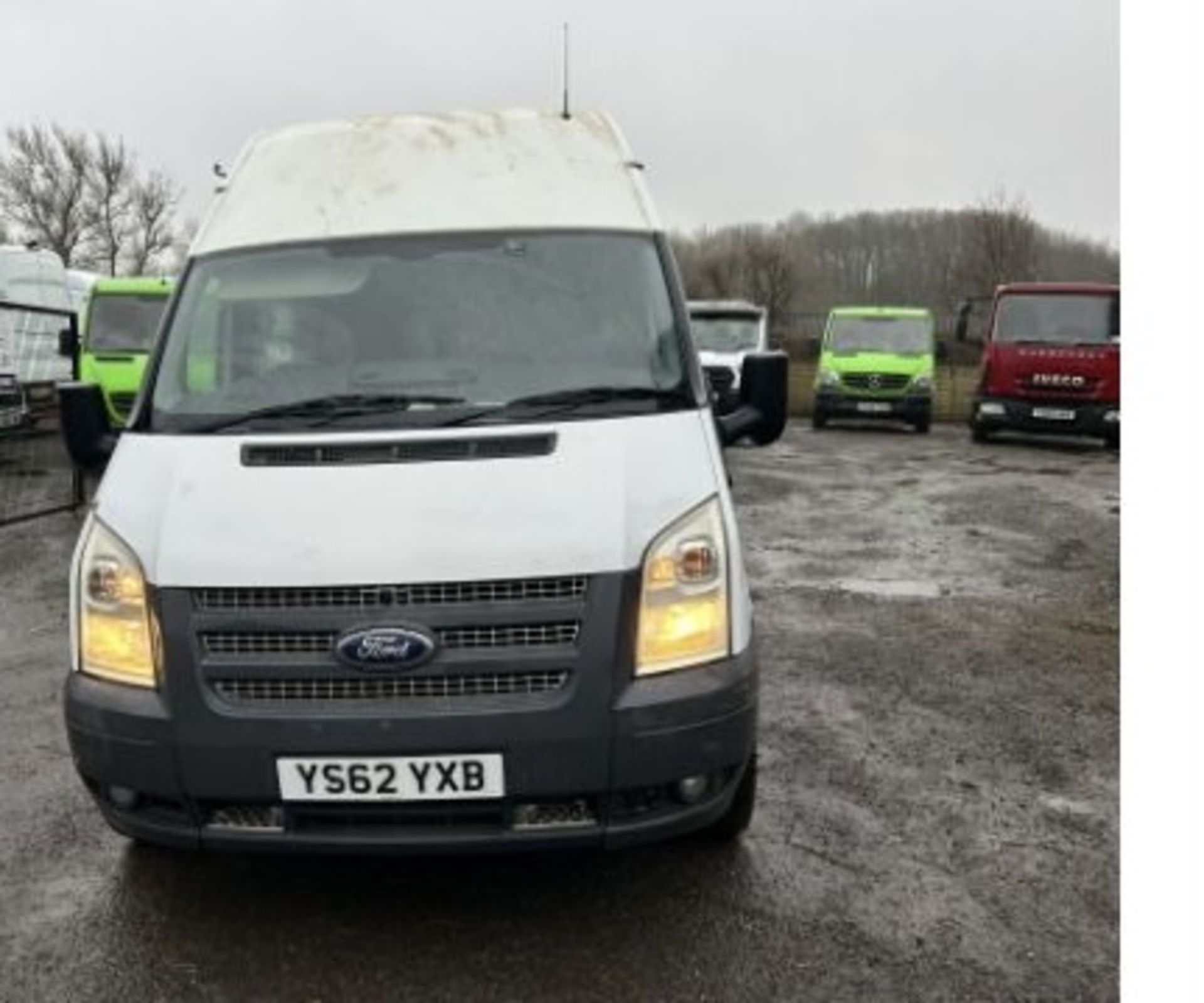 FORD TRANSIT T350 100 BHP MESS UNIT WELFARE UNIT YEAR 2013 REG YS62 YXB ...