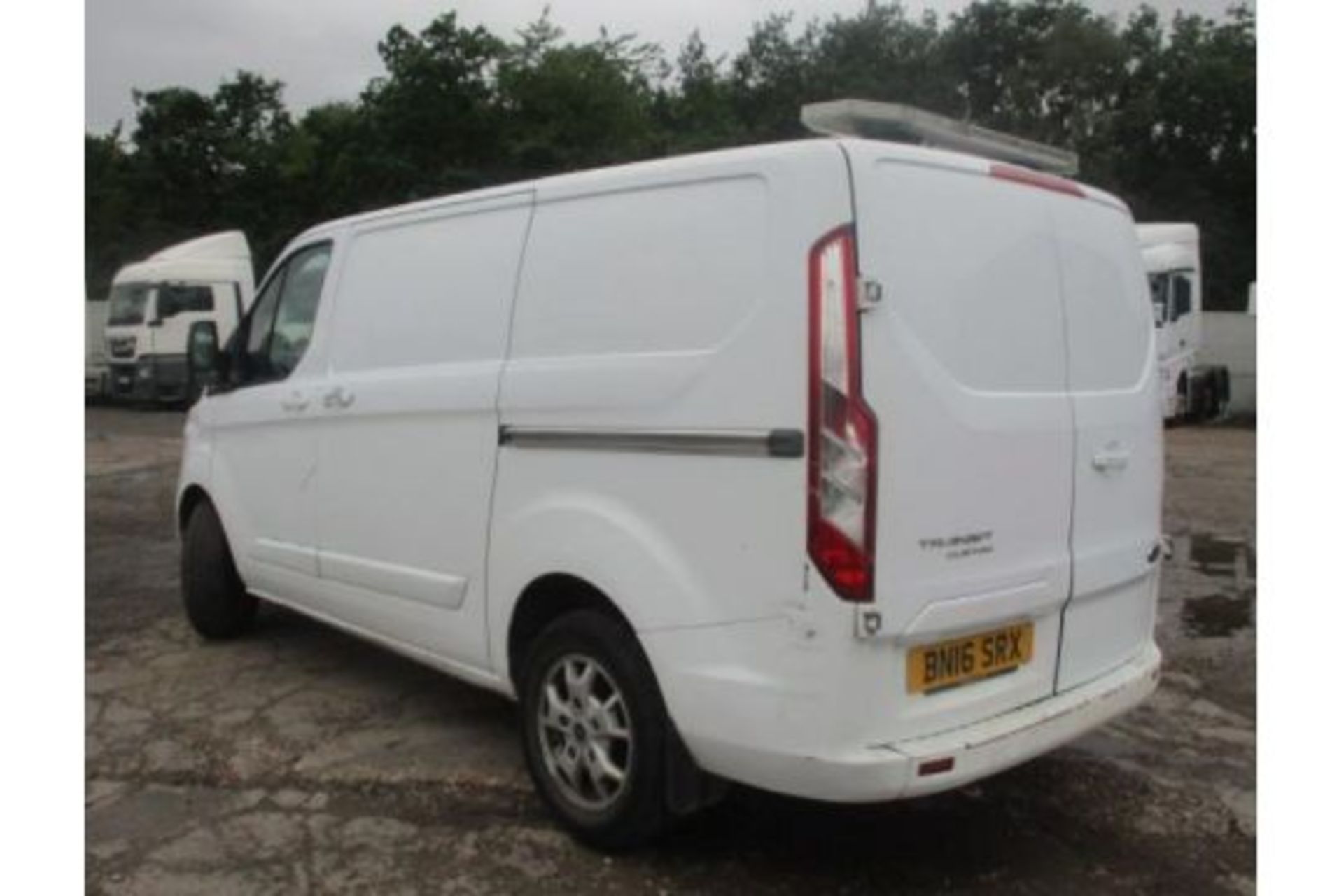FORD TRANSIT CUSTOM. YEAR 2016. REG : BN16 SRX MILEAGE SHOWING 12302.9 ...