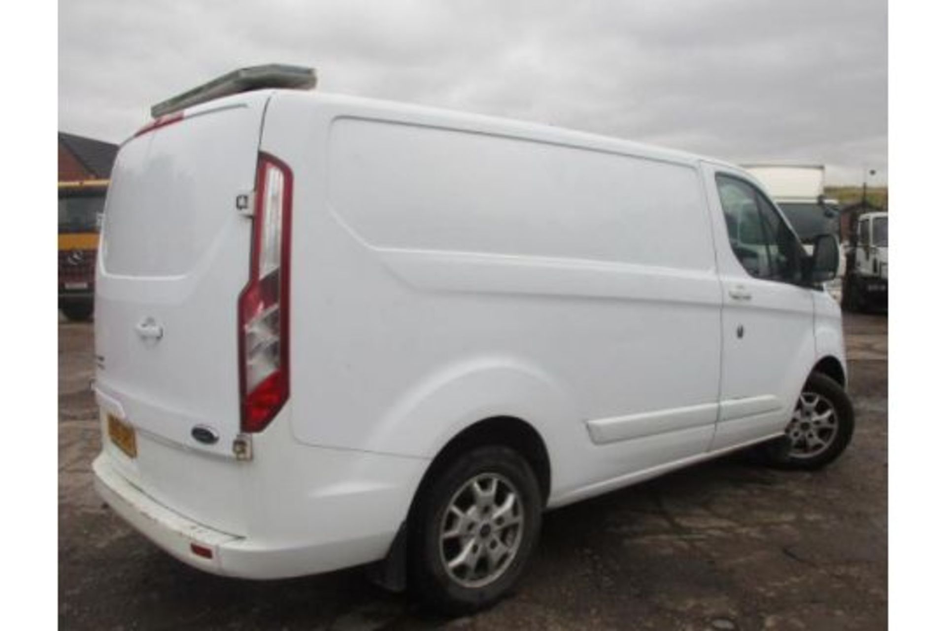 FORD TRANSIT CUSTOM. YEAR 2016. REG : BN16 SRX MILEAGE SHOWING 12302.9 ...