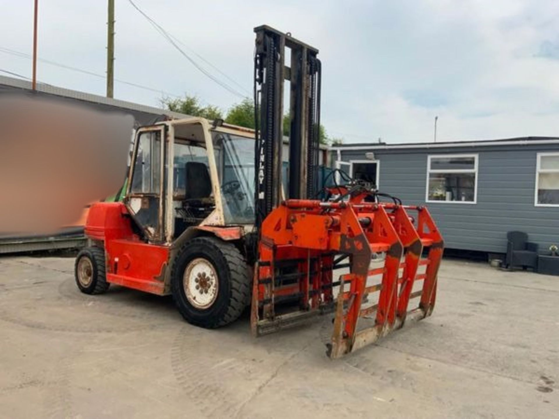 1991 FINLAY F140 BLOCK YARD FORKLIFT IN VERY ORIGINAL CONDITION CLEAND ...
