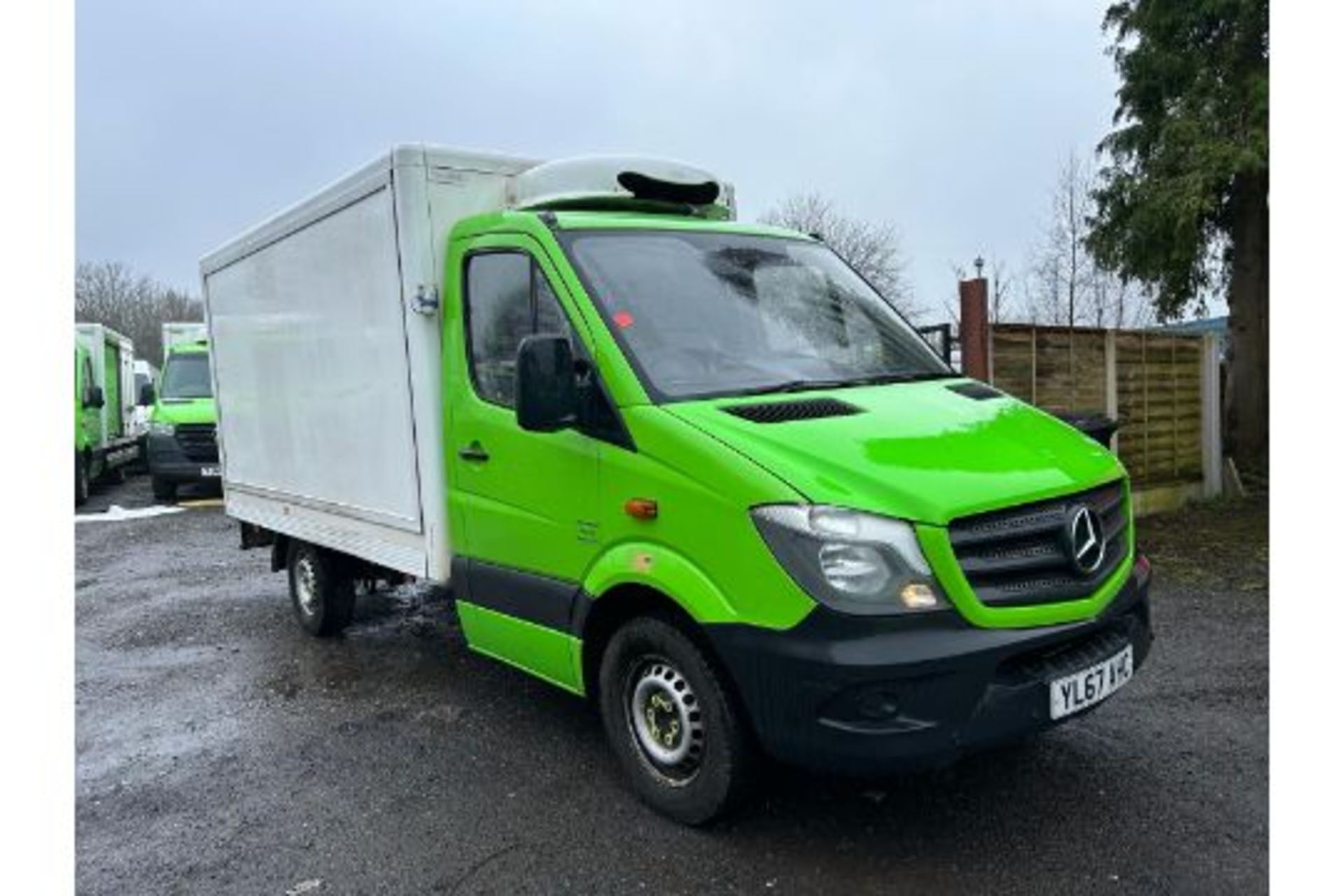 MERCEDES SPRINTER FRIGE BOX 2018, 67 REG 314 CDI CHASSIS CAB EURO 6 ...