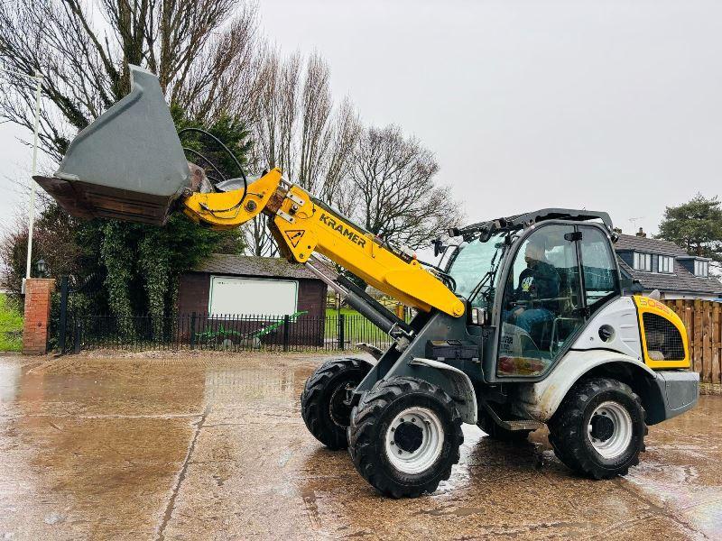 VC00003 Information from the seller: KRAMER 8085T 4WD TELEHANDLER *YEAR ...