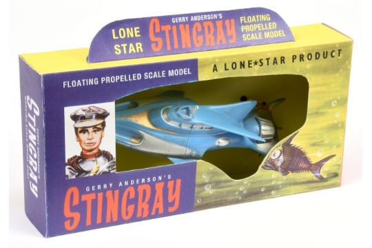 Lone Star vintage Gerry Anderson Floating Propelled Stingray Sub, Good ...