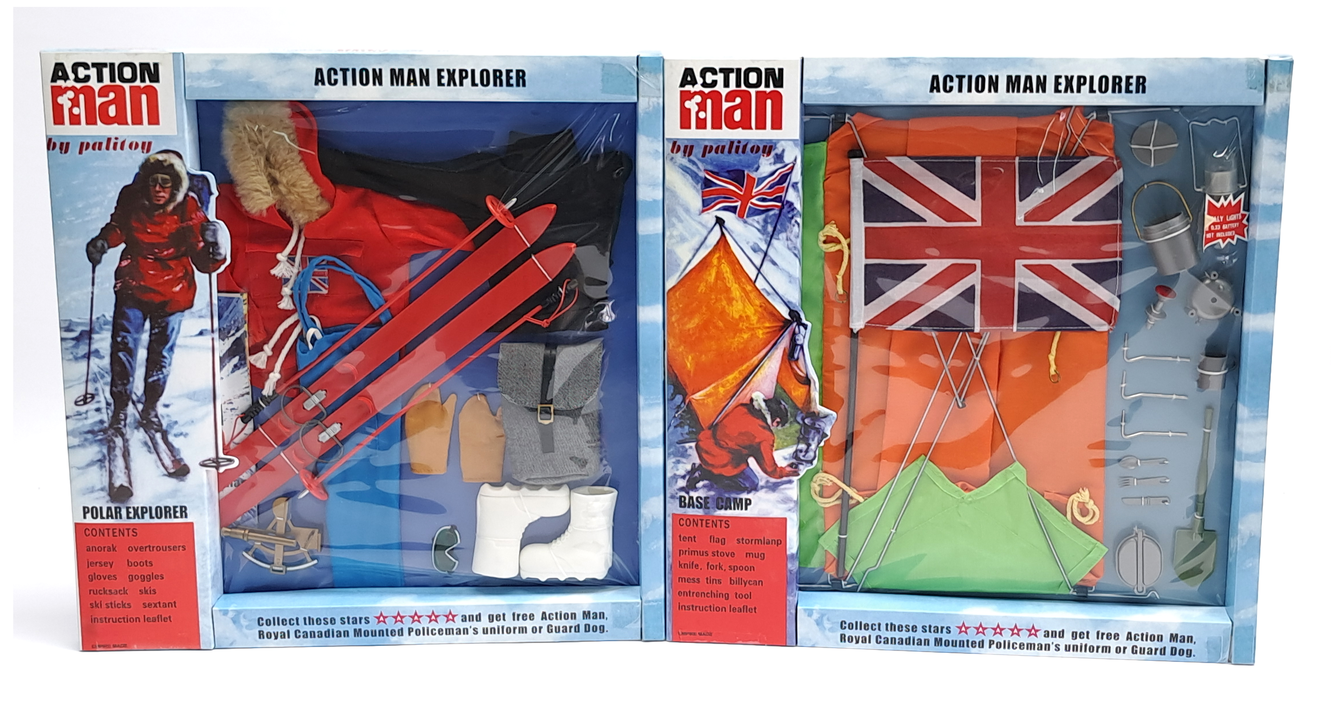 Hasbro/Palitoy Action Man Explorer 40th Anniversary, (1) Base Camp, (2 ...