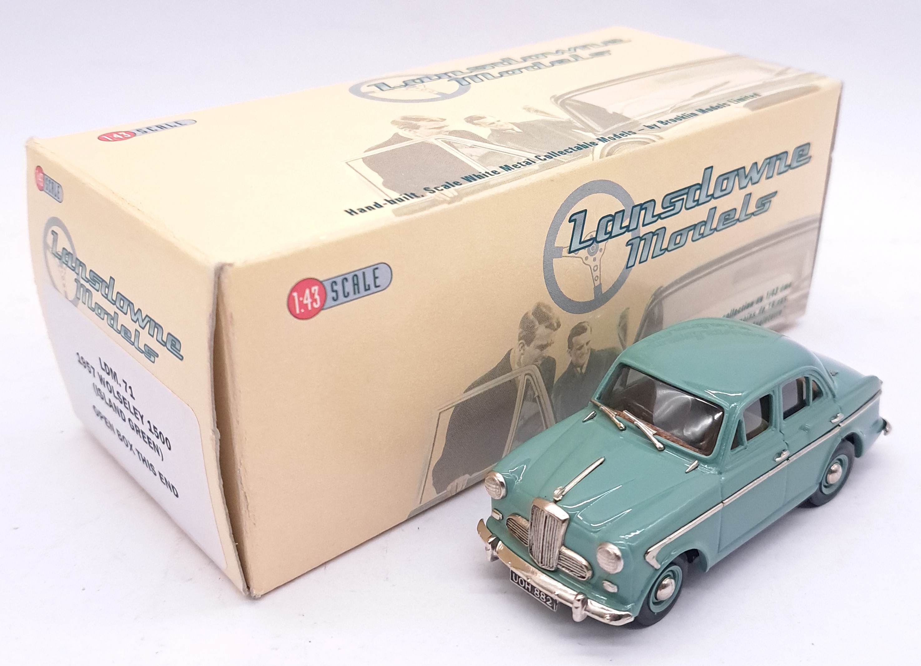 Lansdowne Models (Brooklin) a boxed 1:43 scale LDM71 1957 Wolseley 1500 ...