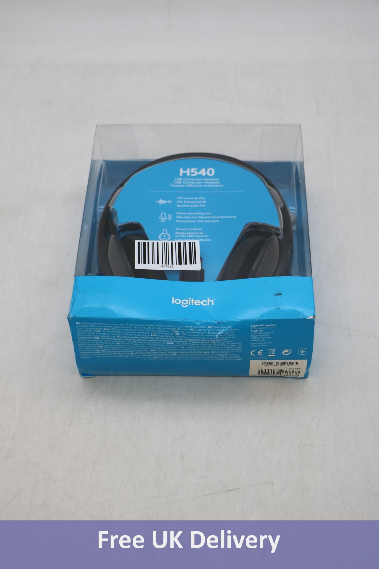 Logitech H540 USB Computer Headset