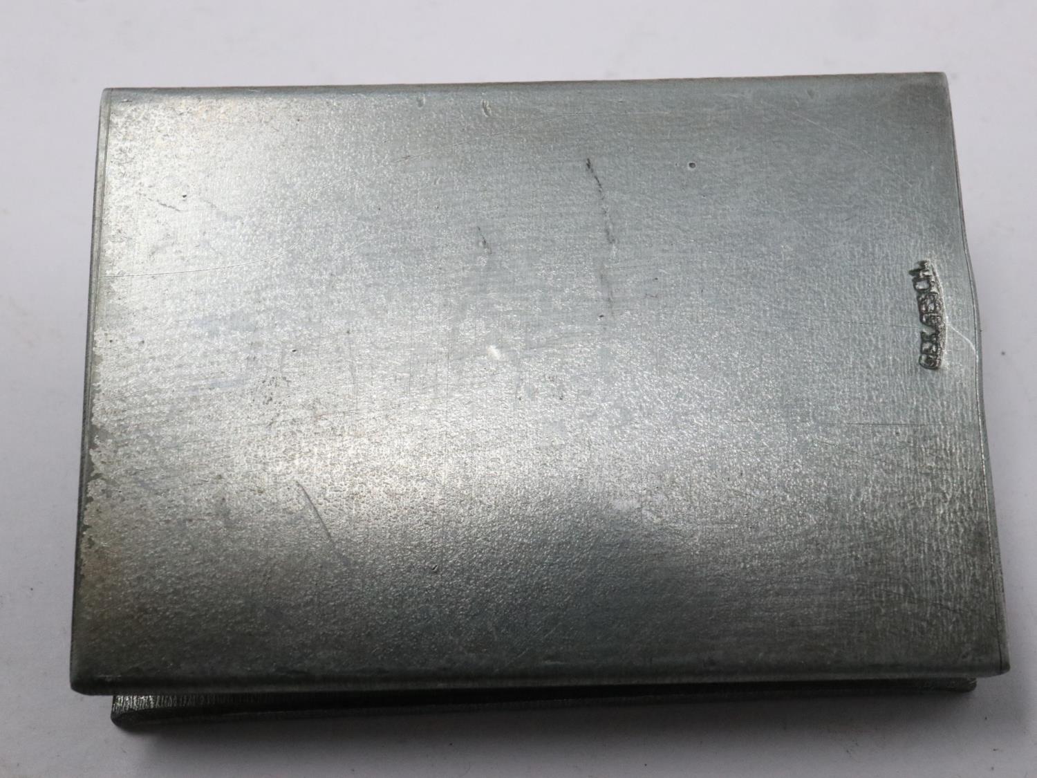 WWI German matchbox holder decorated with an Iron Cross. UK P&P Group 1 ...
