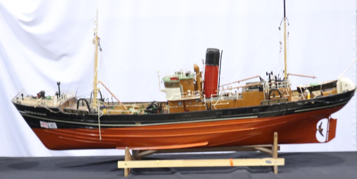 Mountfleet Models trawler, Boston Typhoon, electric motor and radio ...