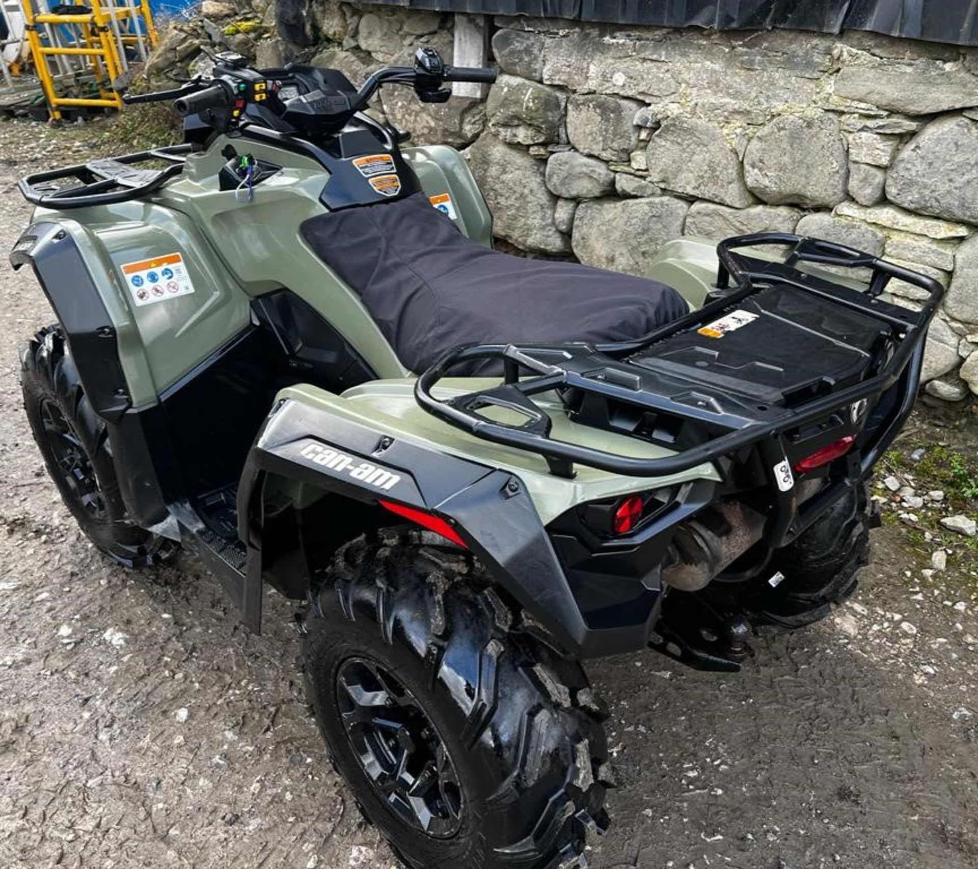 2019 CAN AM OUTLANDER 570 PRO QUAD BIKE, 4X4, WINCH 8000 MILES. 4 NEW ...