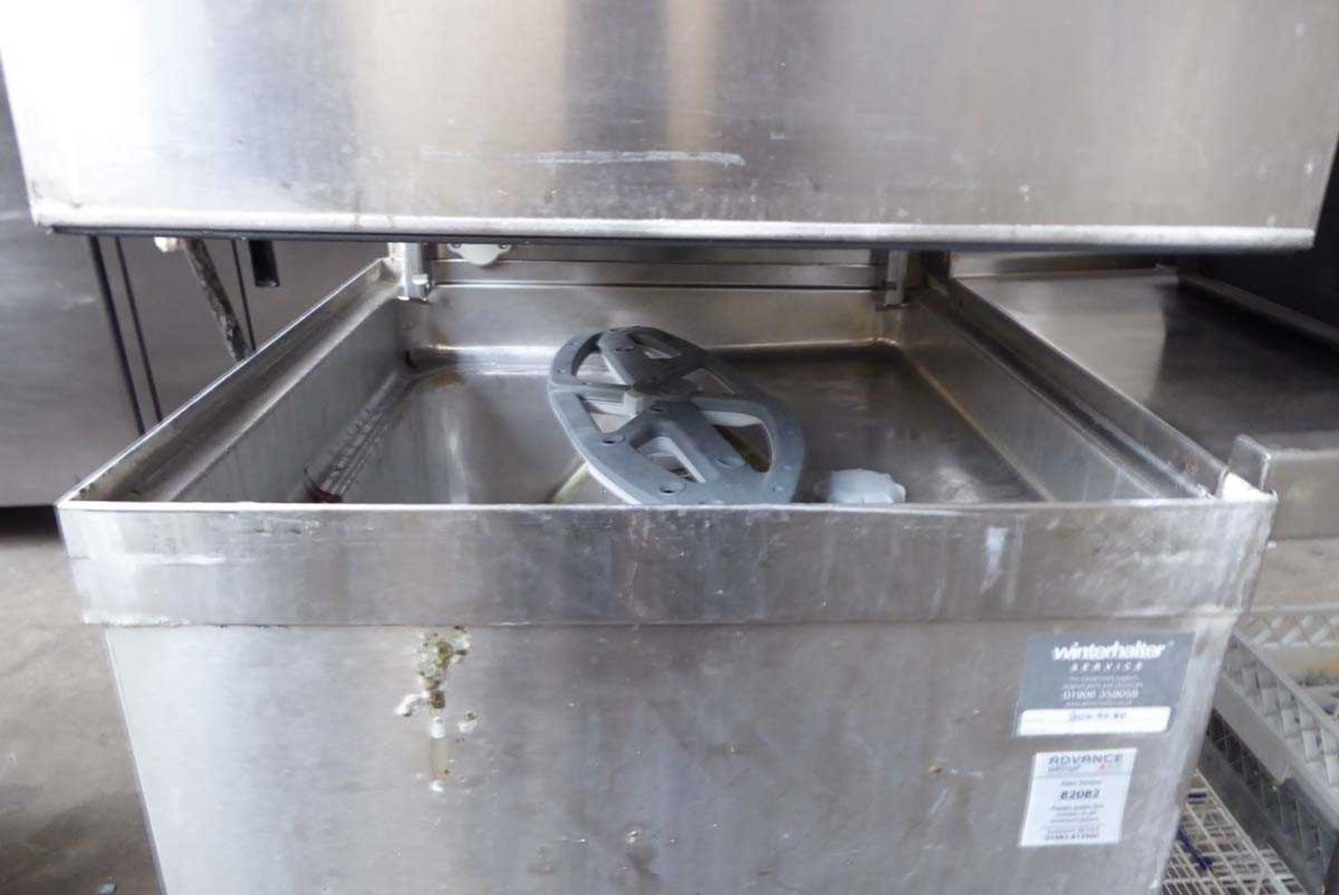 62cm Winterhalter PT-M lift top pass through dishwasher with large ...