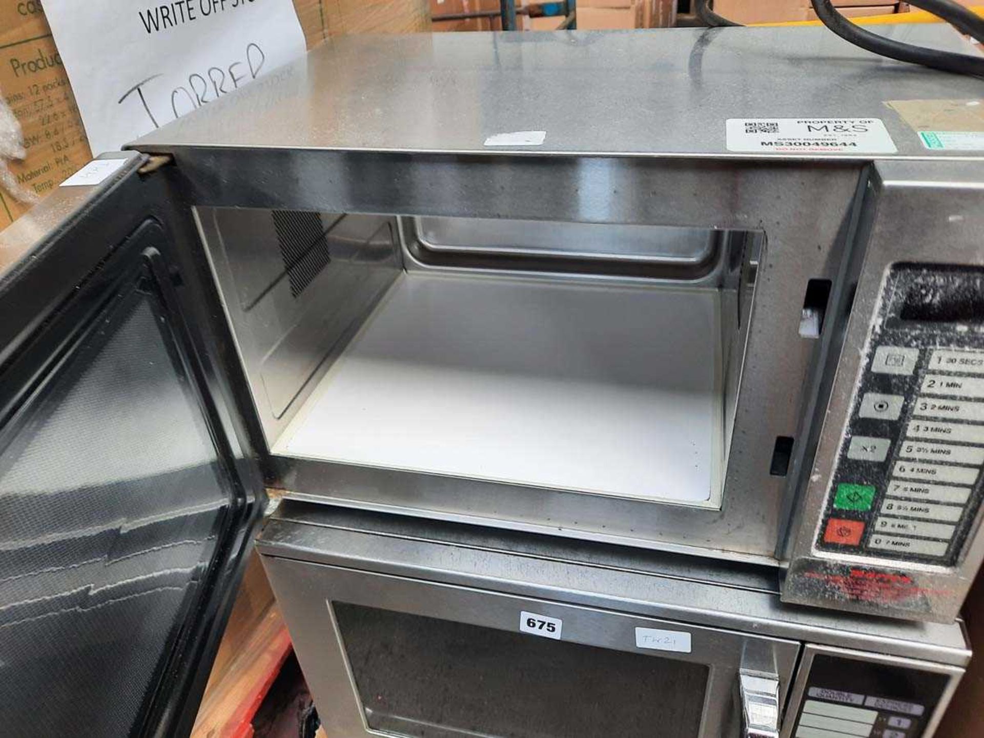 52cm Panasonic NE-1037 microwave oven