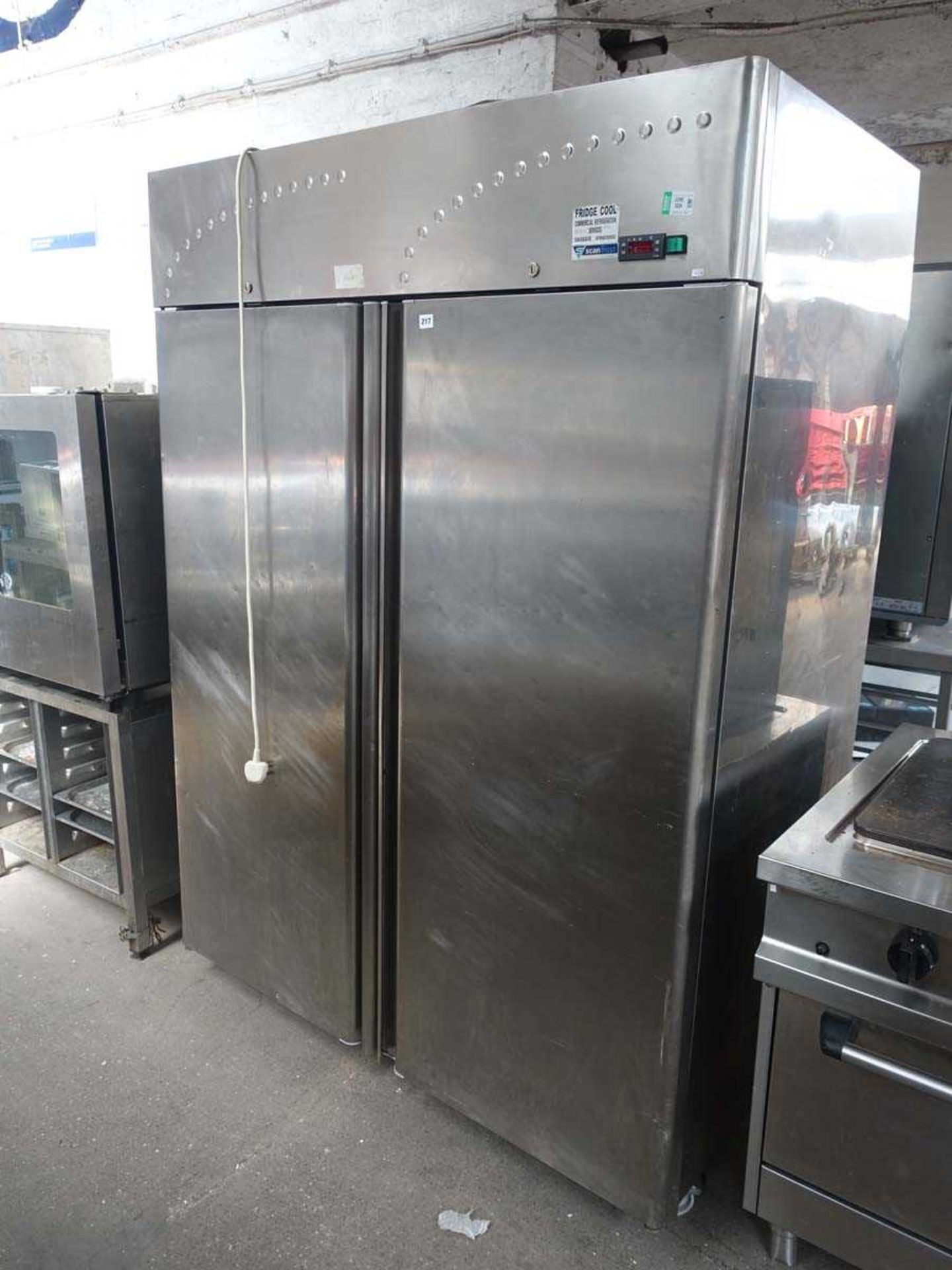 +VAT 144 cm Caravell Scan frost 2 door fridge