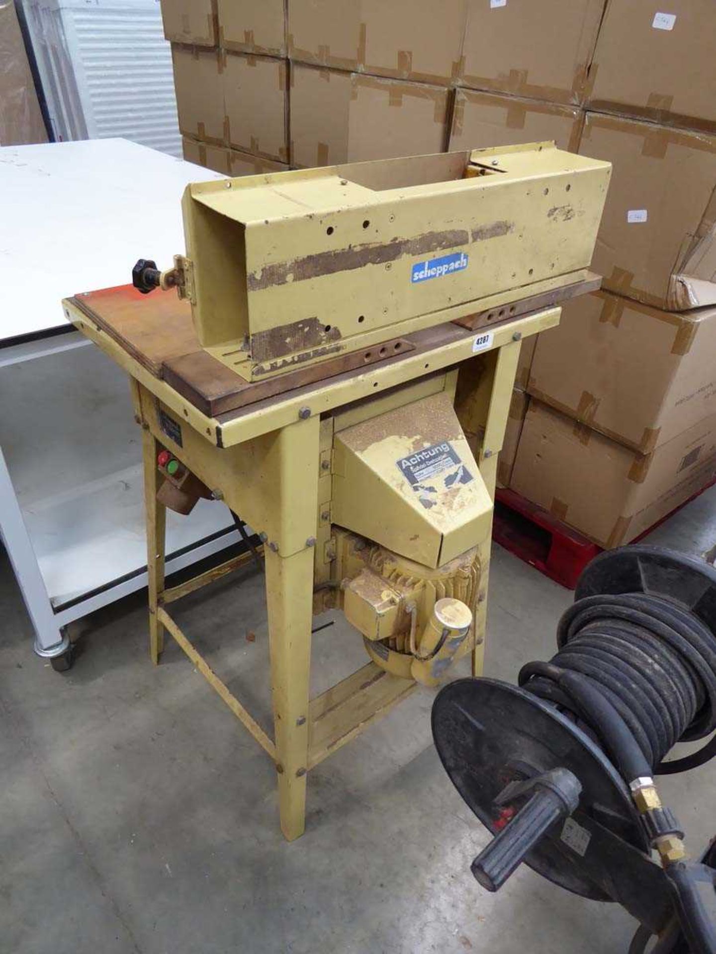Scheppach spindle moulder