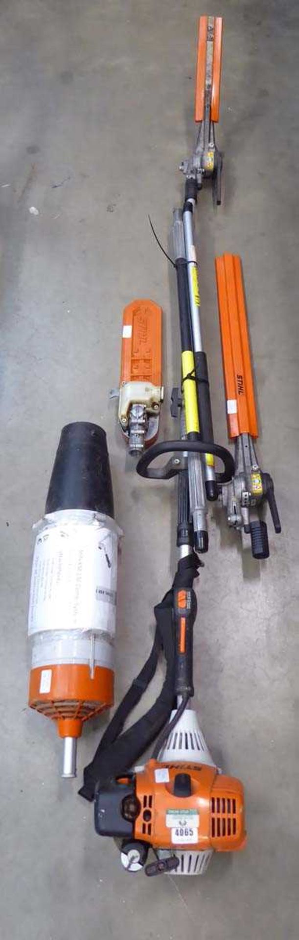 Stihl KM 130 combination multi-tool with hedge cutter, short hedge ...
