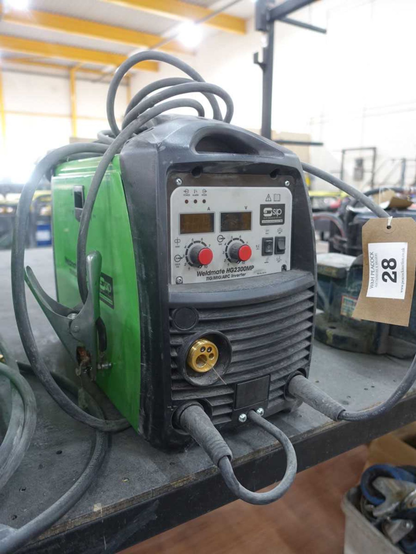 +VAT Sip Weldmate HG2300MP TIG/MIG/ARC inverter welder