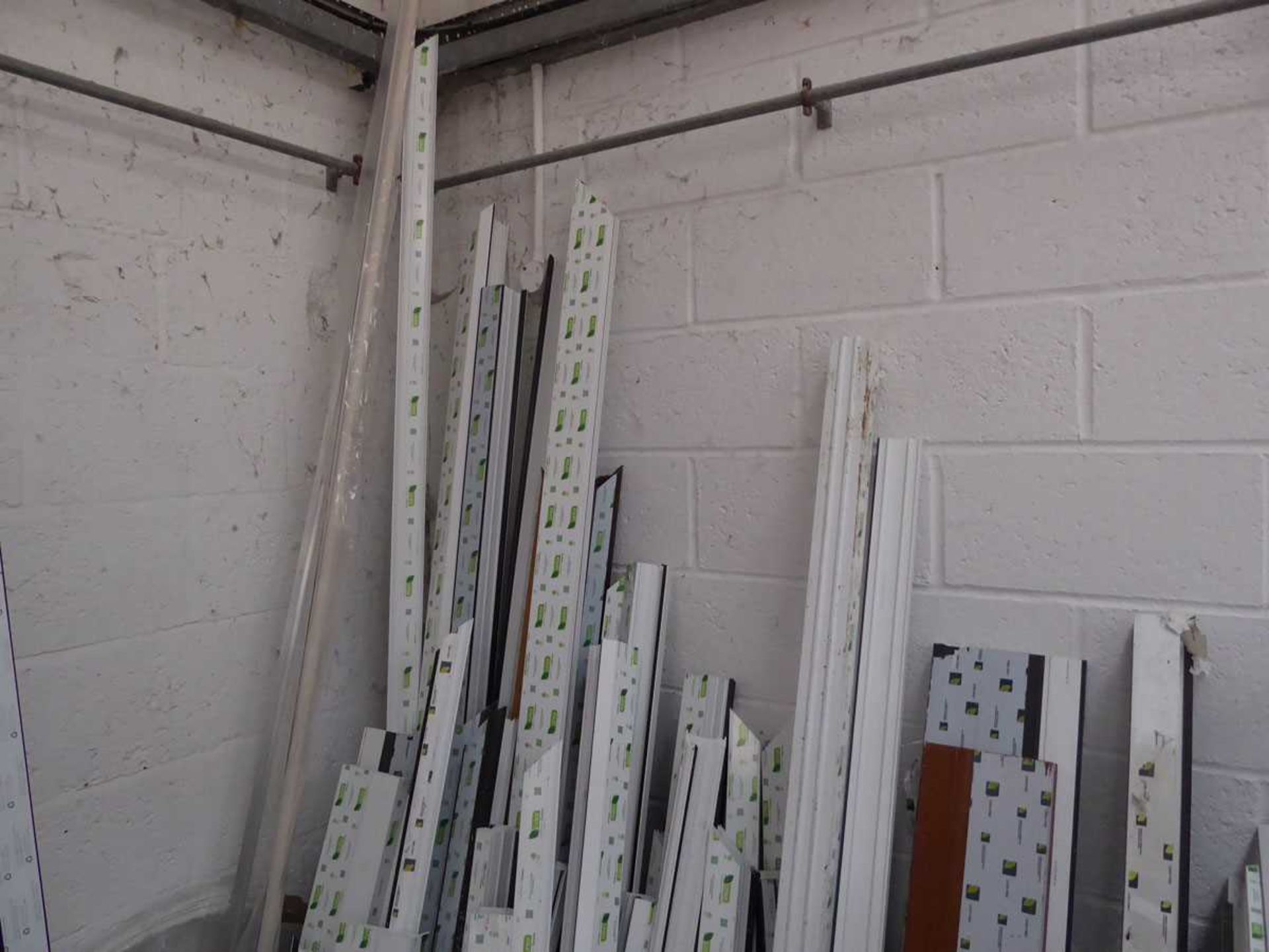 Quantity of cut sections of PVCu profile