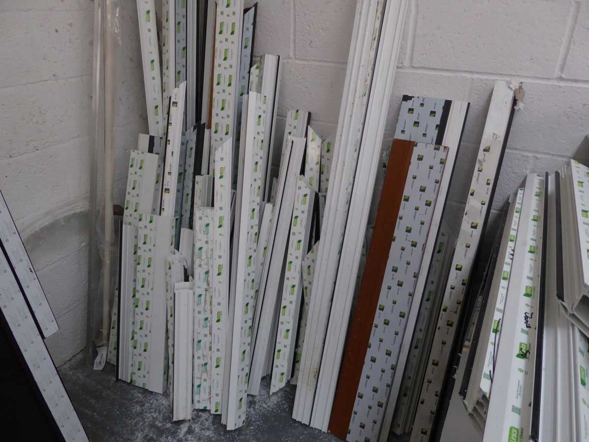 Quantity of cut sections of PVCu profile