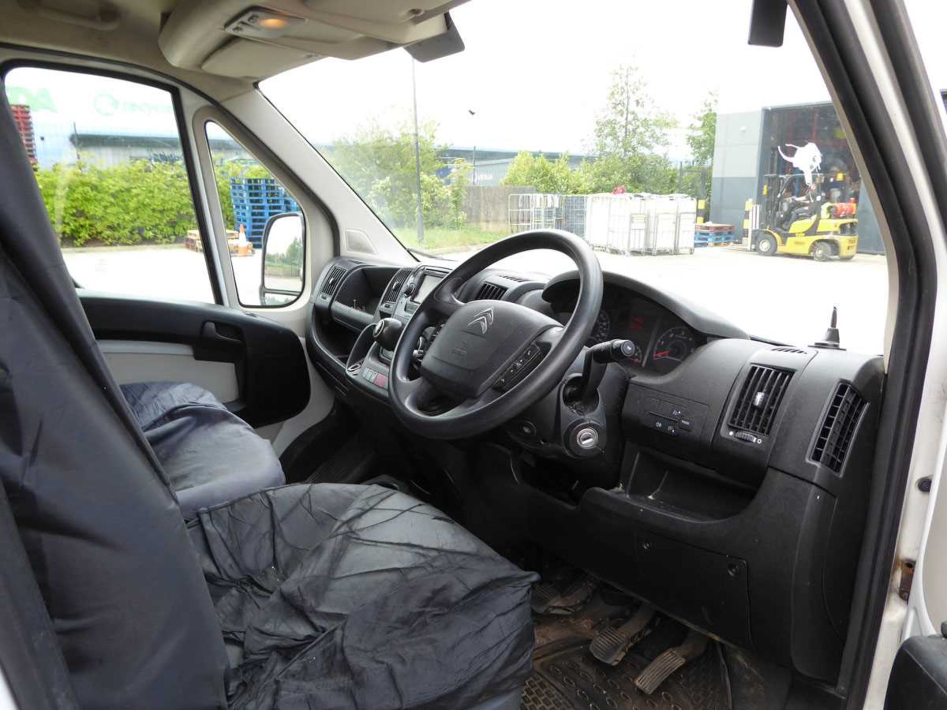 (MV17 MUY) 2017 Citroen Relay 35 L3H2 Enterprise Blue HDi panel van in ...