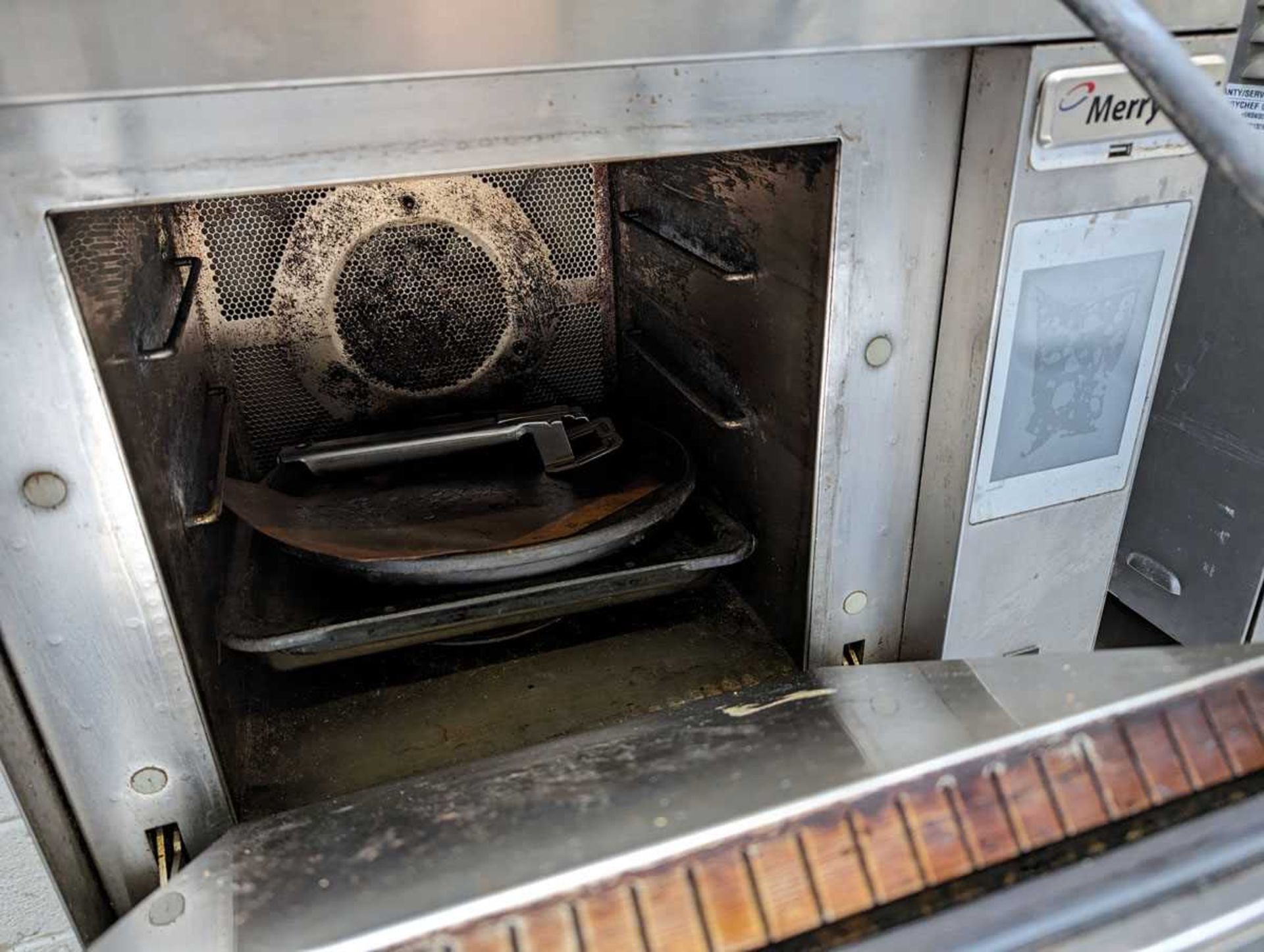 +VAT 70cm Merrychef Eikon 3 large commercial microwave oven