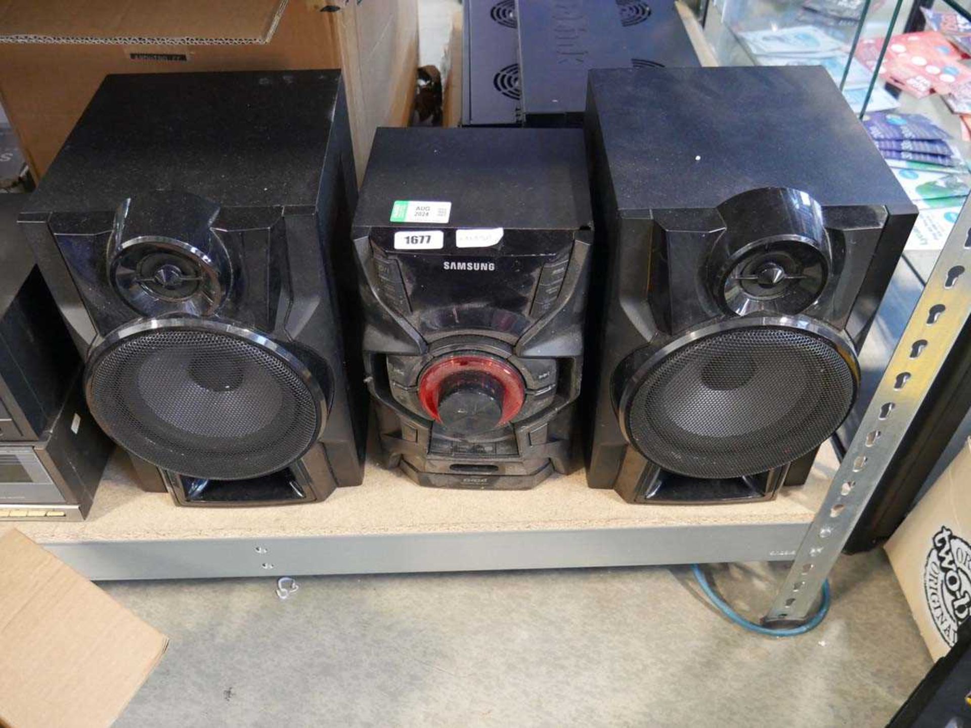 Samsung Giga Blast hi-fi system