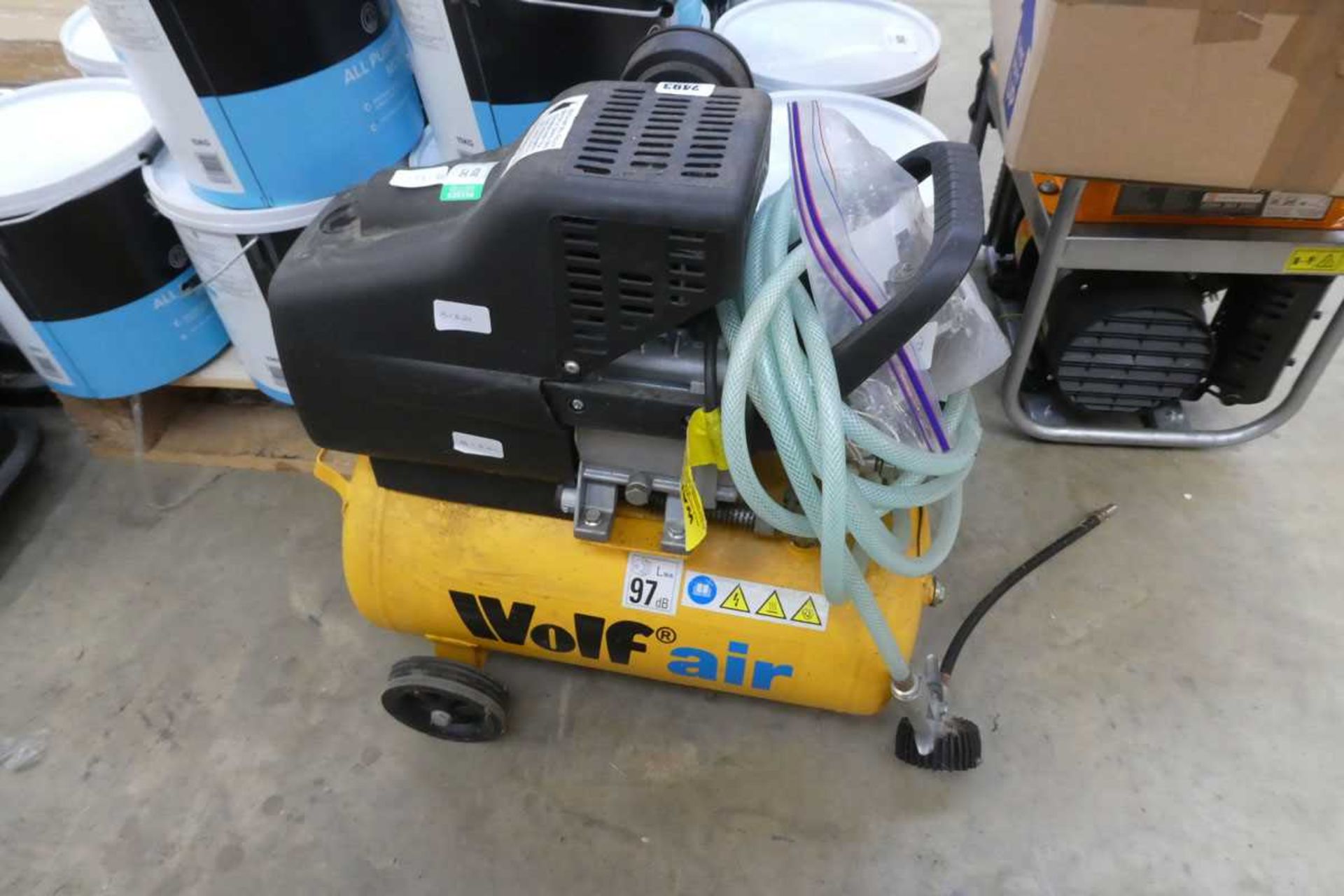 Wolf Air Sioux 25 240v air compressor