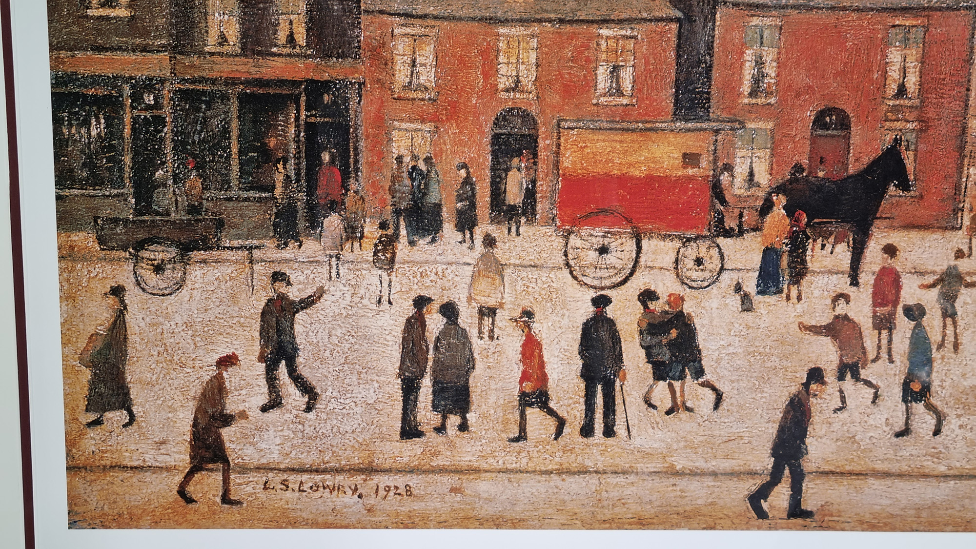 Title: L.S. Lowry Limited Edition "Coming Home from the Mill, 1928 ...